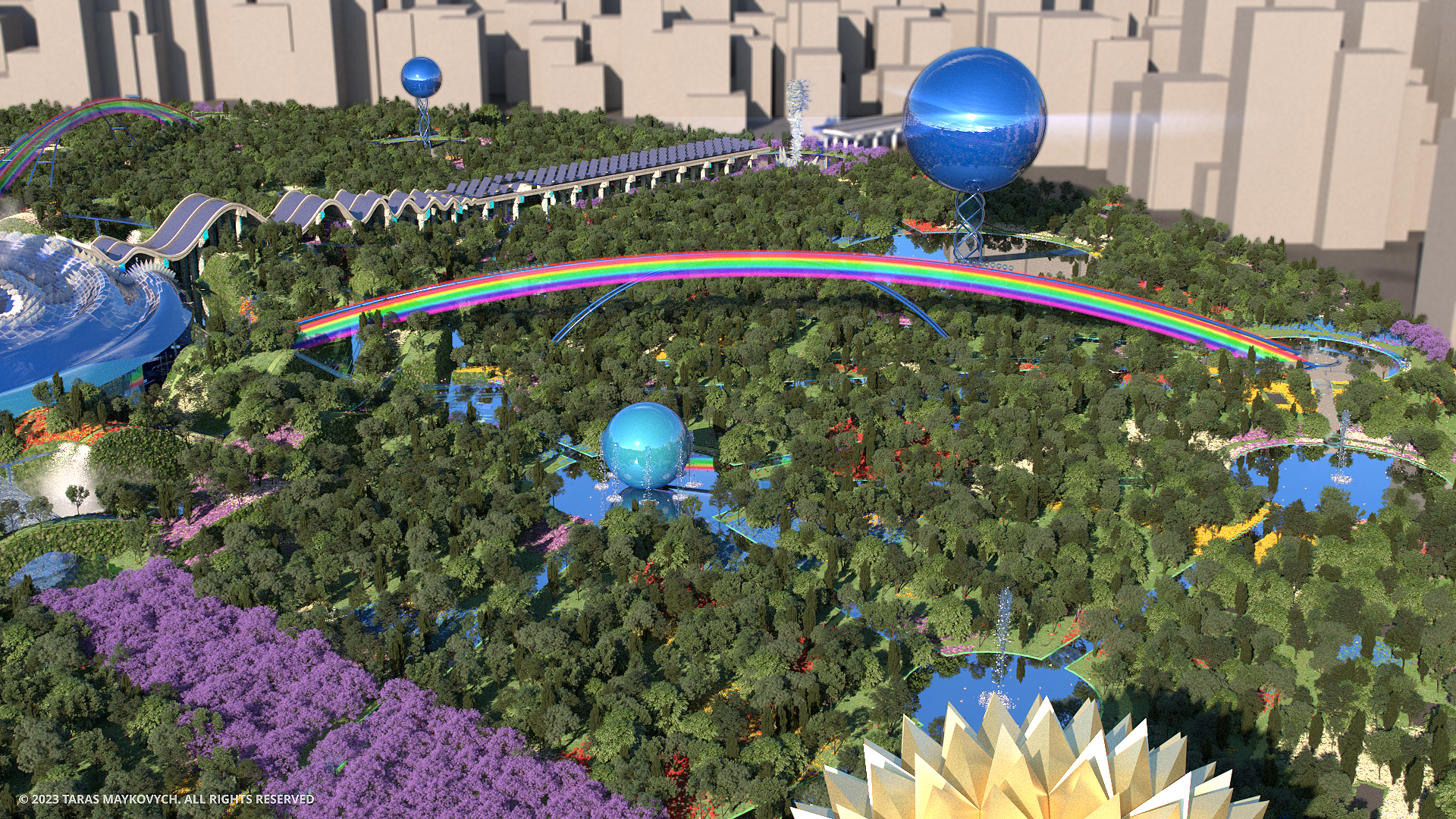 Water Splash Building by Taras3D - Architizer