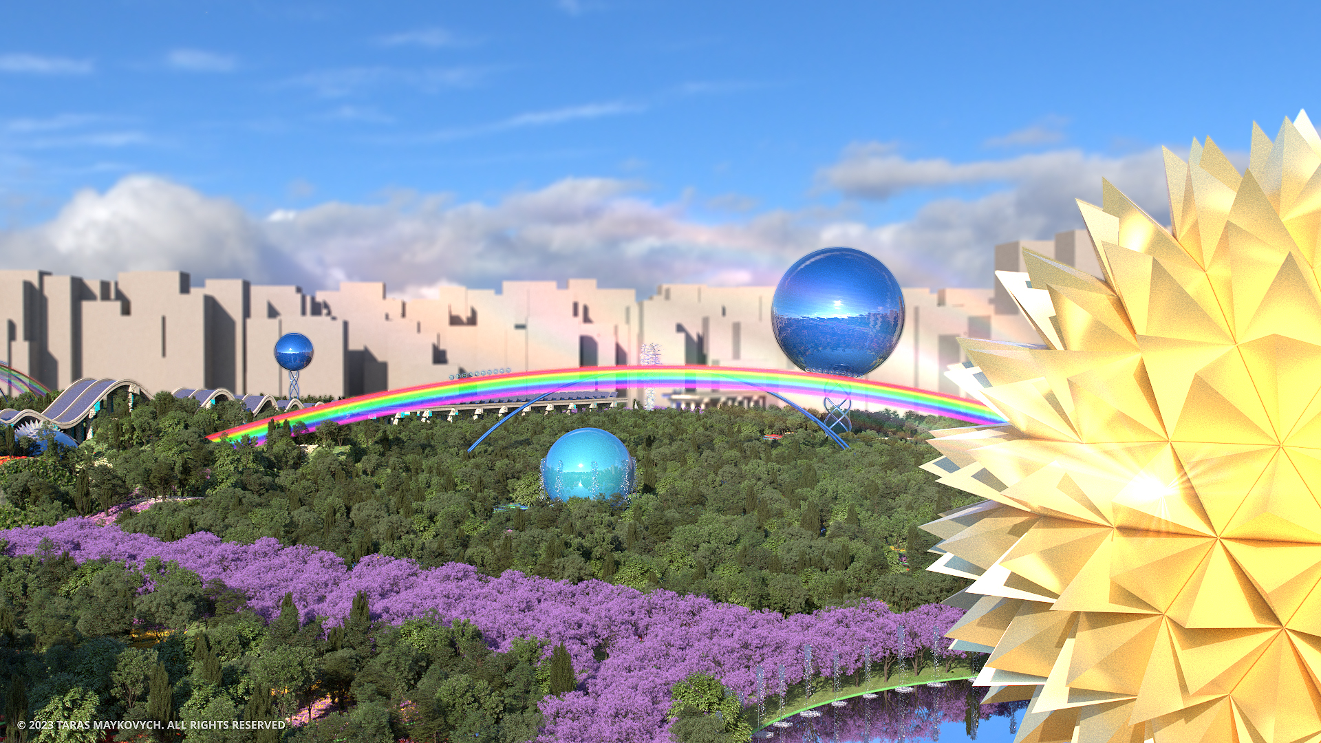 Water Splash Building by Taras3D - Architizer