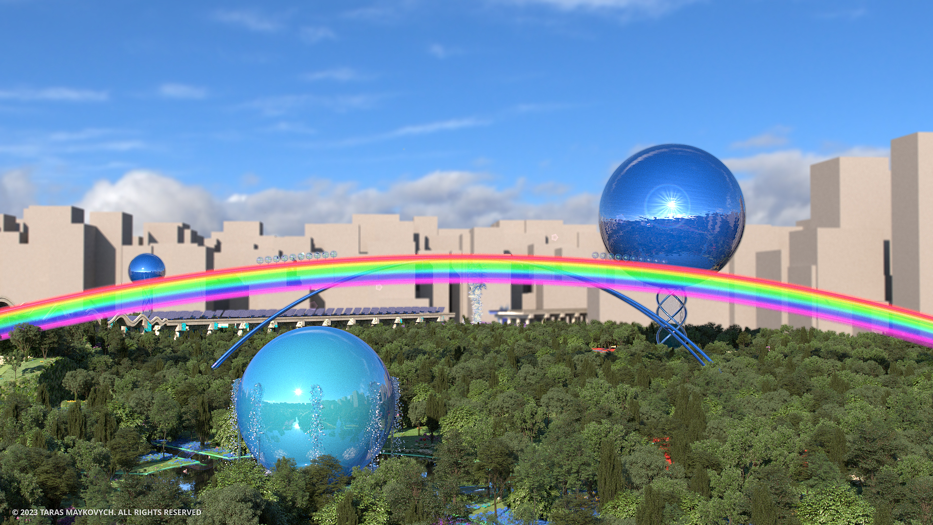 Water Splash Building by Taras3D - Architizer