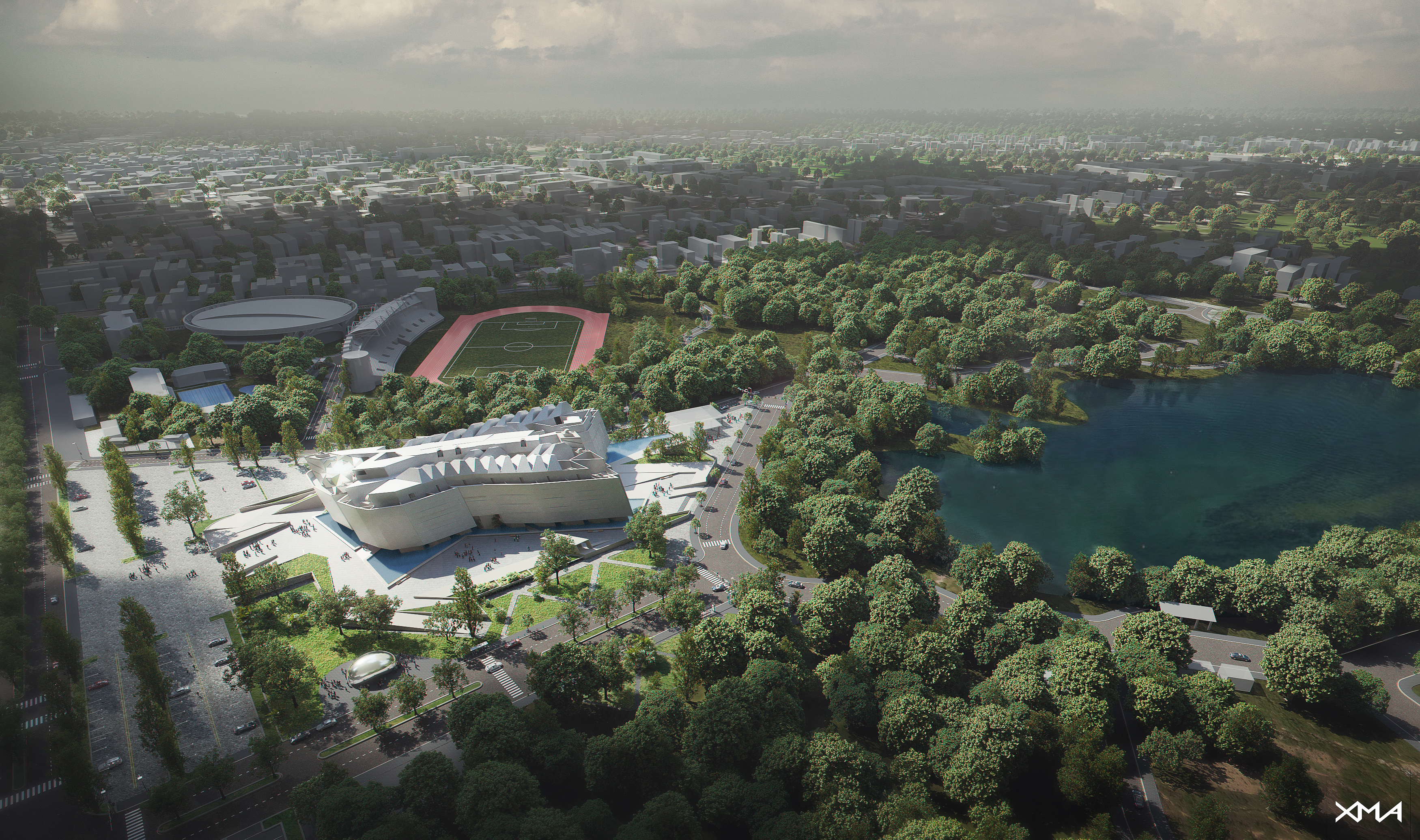 Kien Giang Heritage Cultural Center by XMArchitect - Architizer