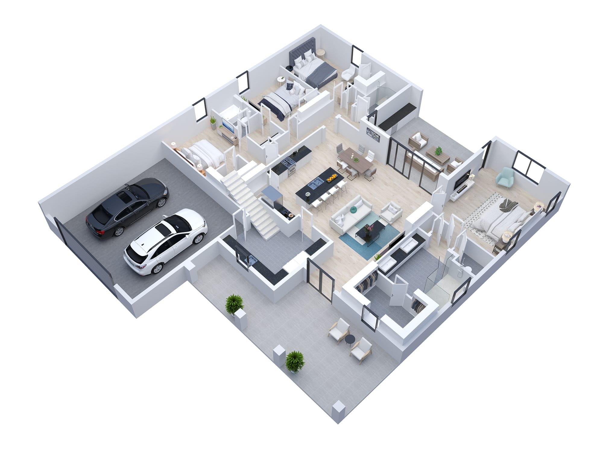 3D Rendering Services Indianapolis, Indiana by The 2D3D Floor Plan ...
