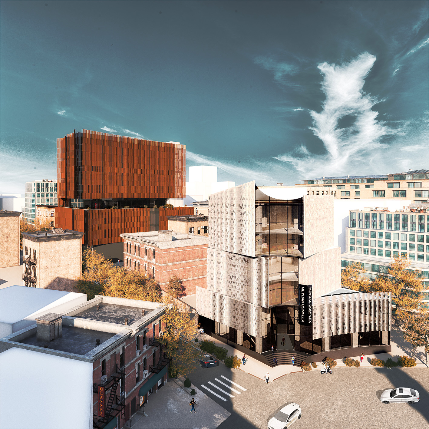 The Square ( MEYDAN ) Complex by HABIBEH MADJDABADI Architecture Studio ...