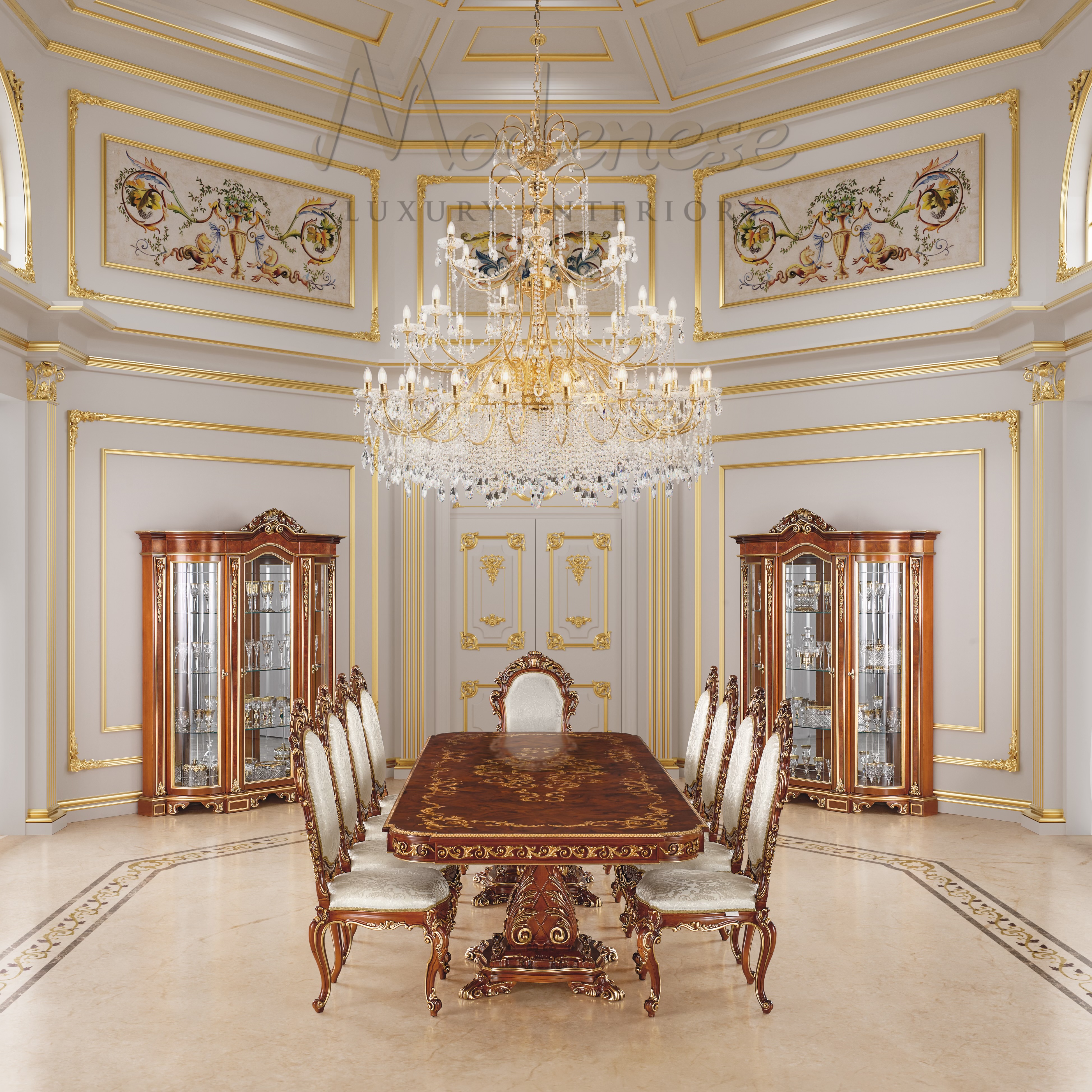 Classical Dining Room By Modenese Interiors by MODENESE Luxury ...