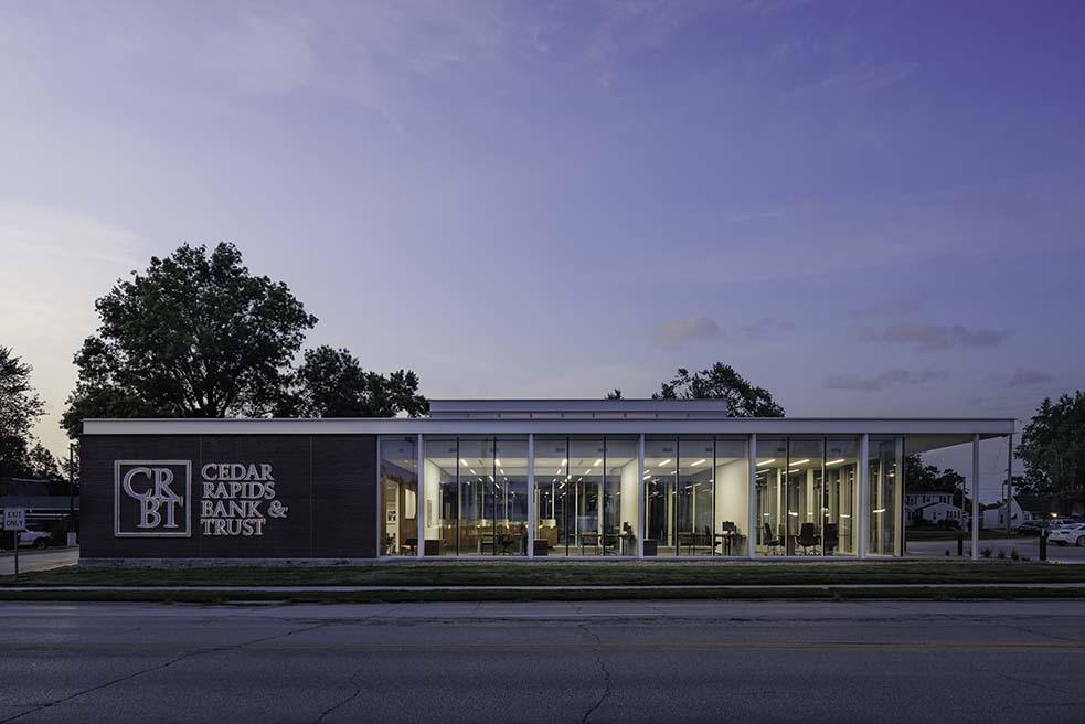 Idea 3780190: Cedar Rapids Bank & Trust by OPN Architects in Marion ...