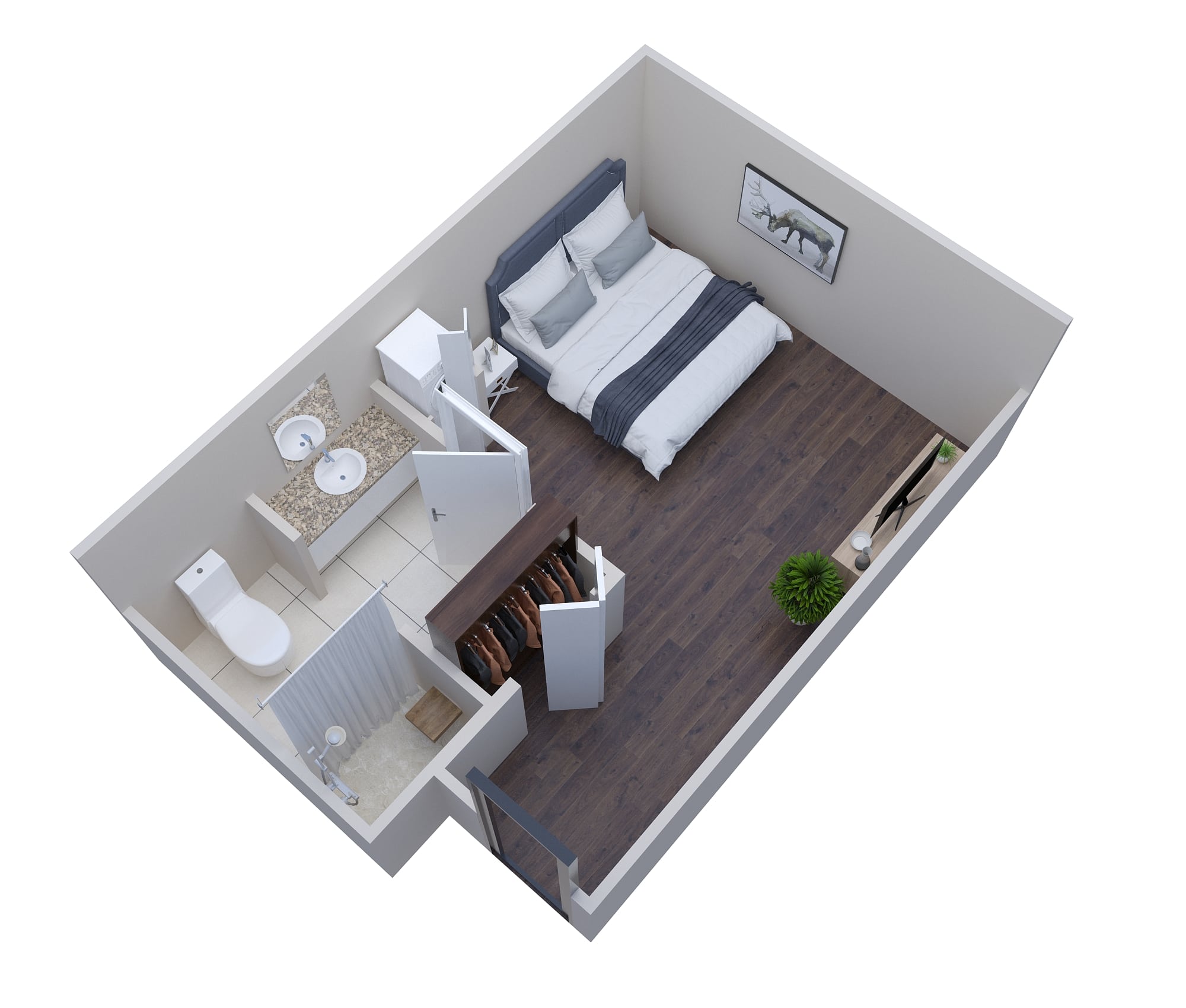 3D Floor Plan Rendering Salt Lake City, Utah by The 2D3D Floor Plan ...