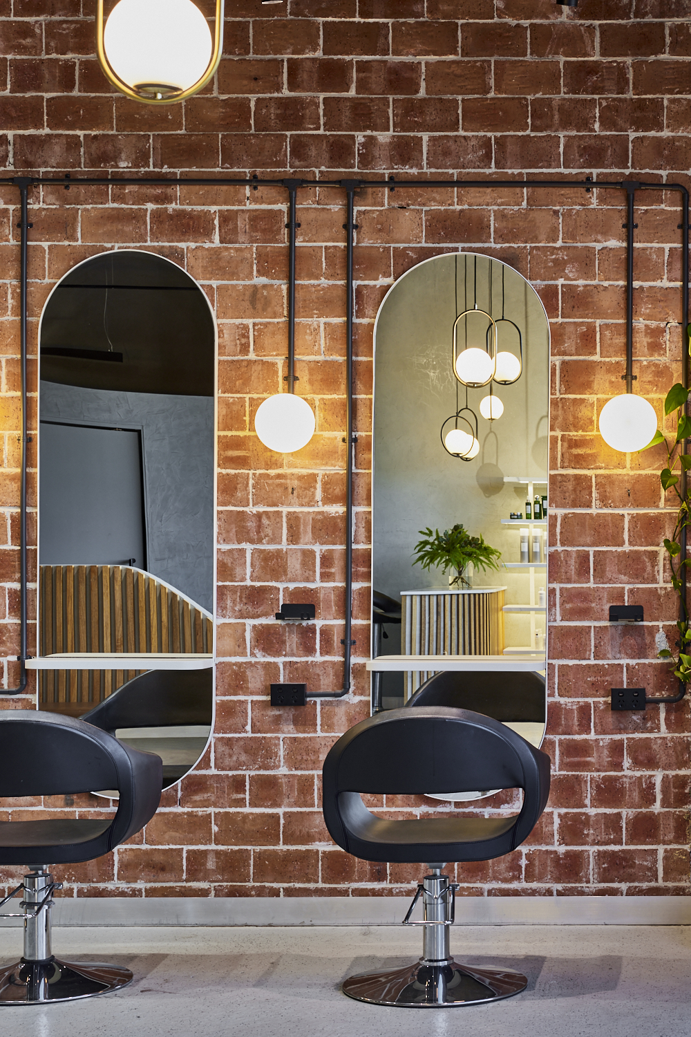 Ivy Hairdressing - Fluid Geometries and Industrial Harmony by Squareone ...