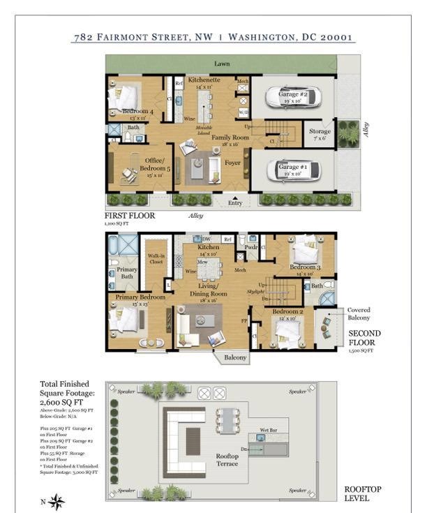 3D Floor Plan Rendering Washington, DC by The 2D3D Floor Plan Company ...