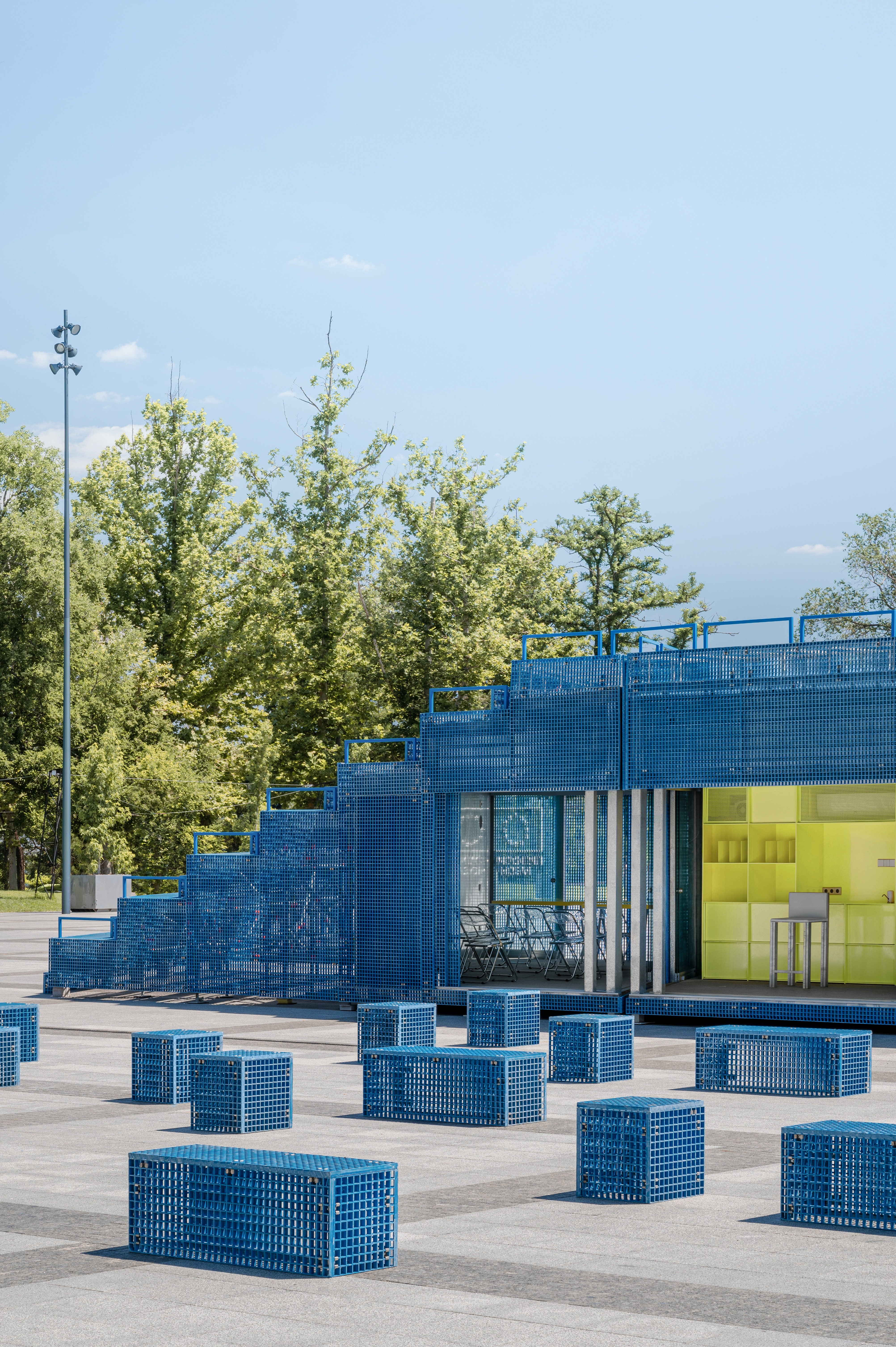 Mobile Pavilion by SETS STUDIO - Architizer