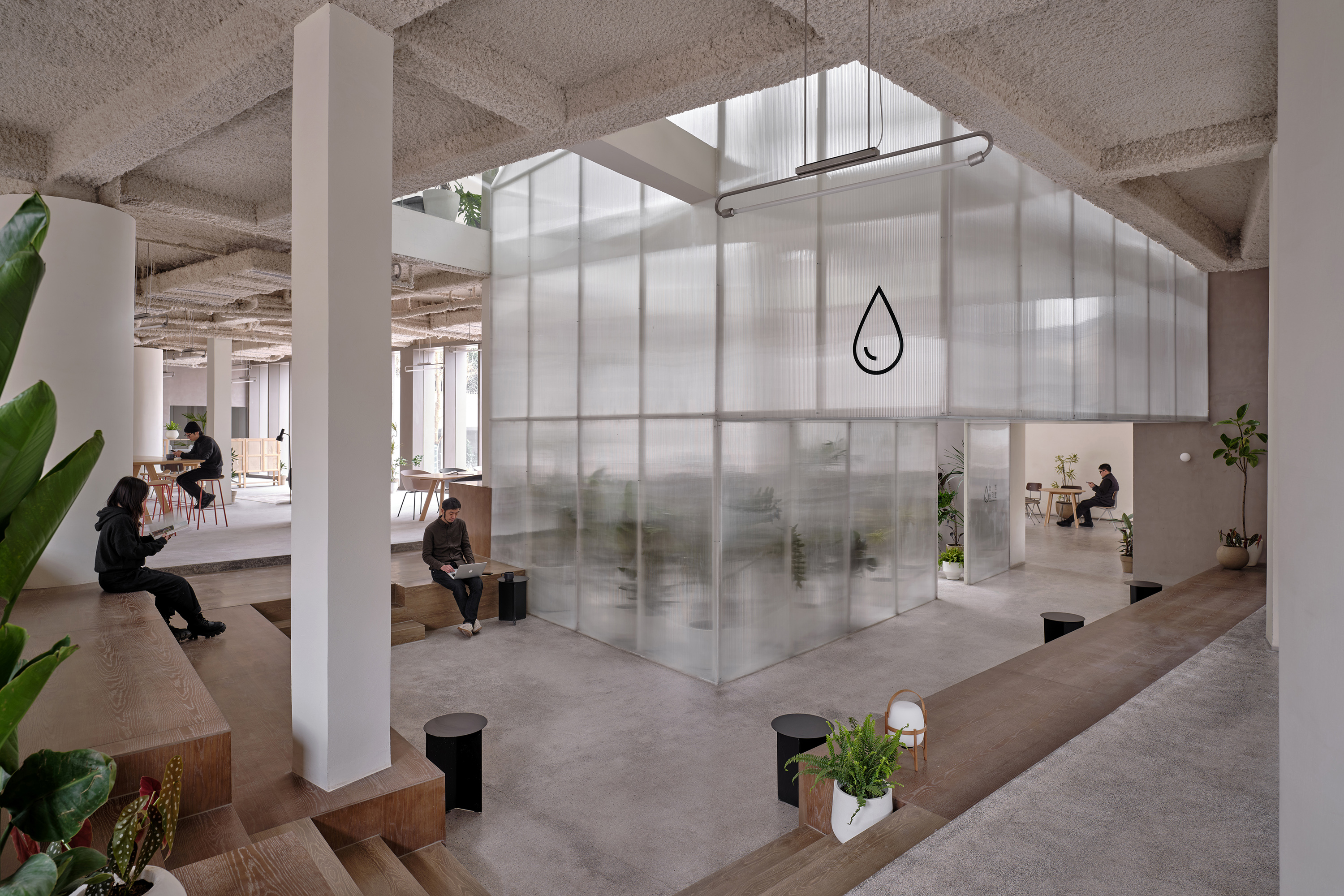 TERRACED COURTYARD by TEAM_BLDG - Architizer