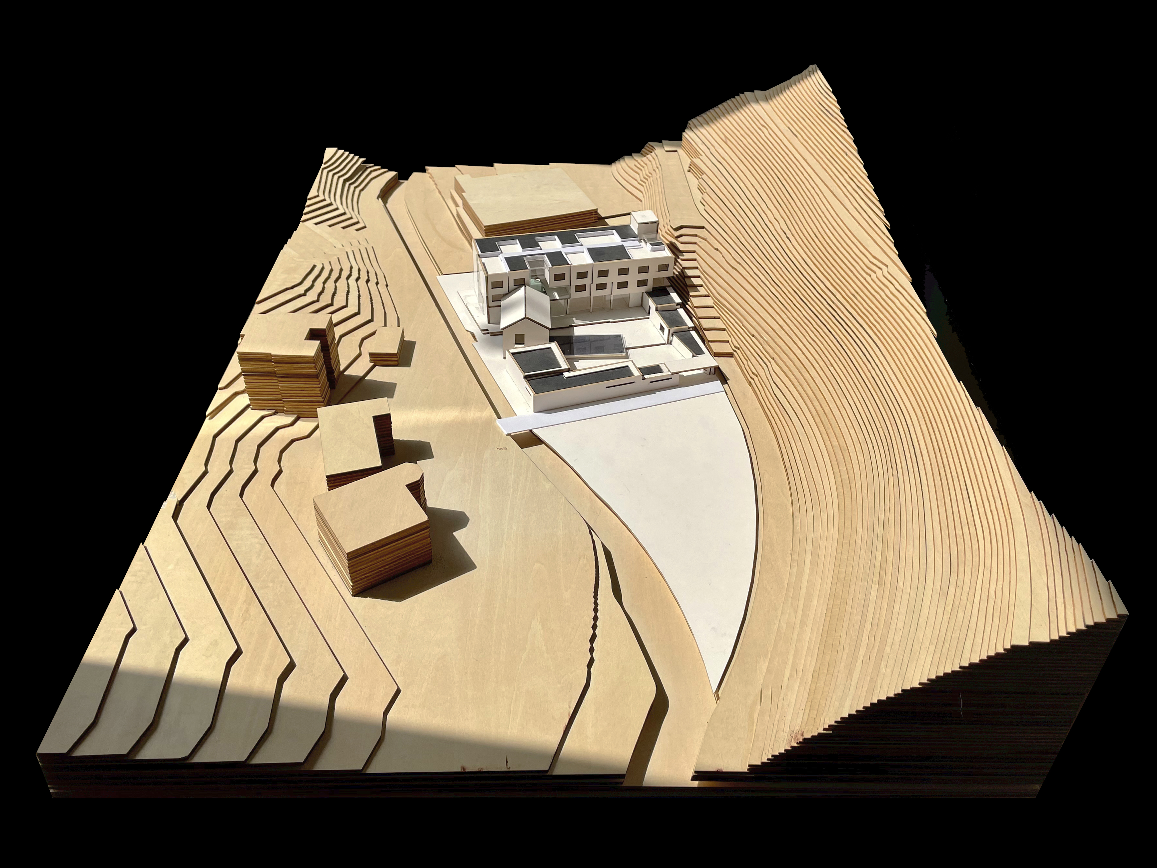 TERRACED COURTYARD by TEAM_BLDG - Architizer