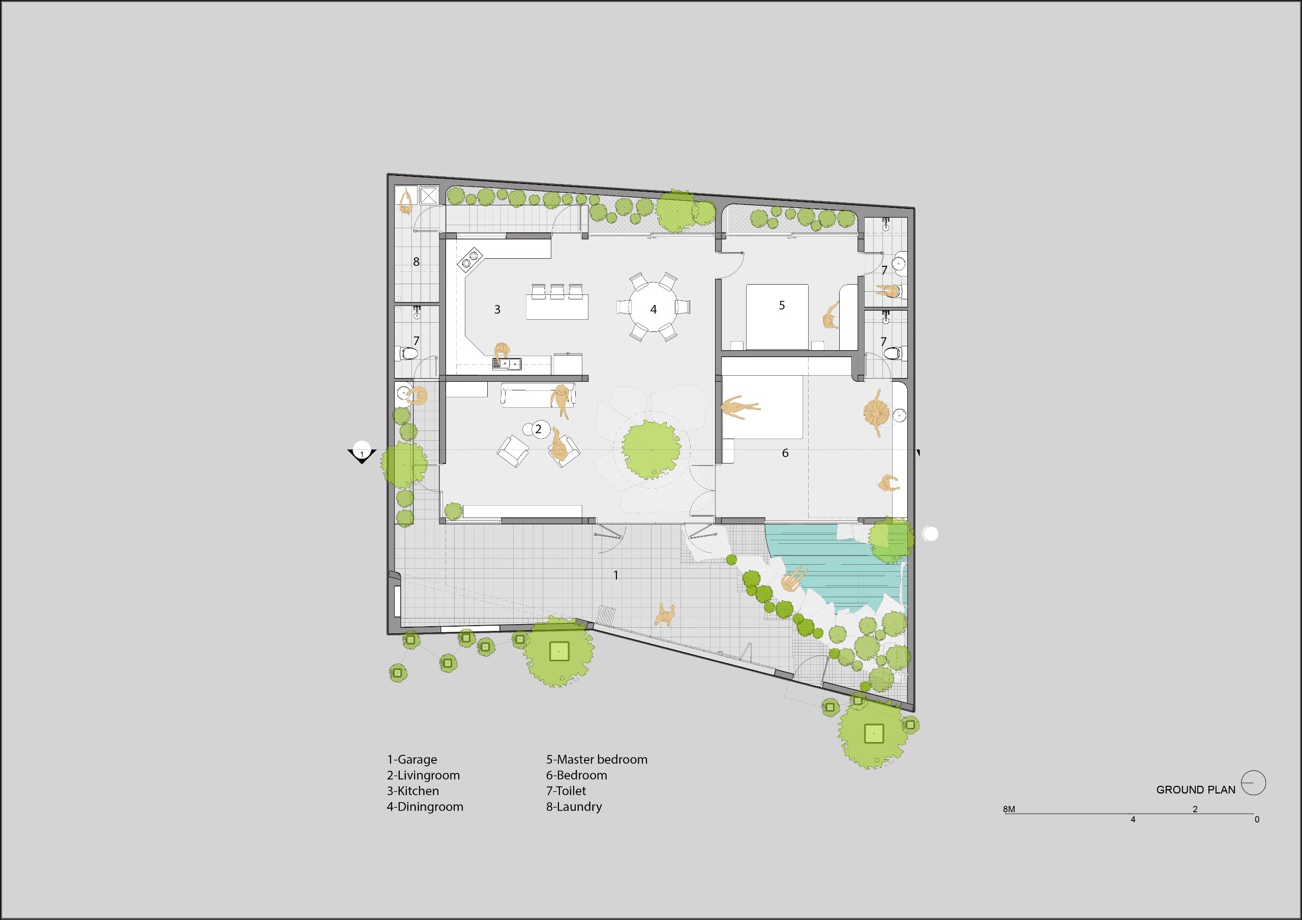 Tile House by the bloom architects - Architizer