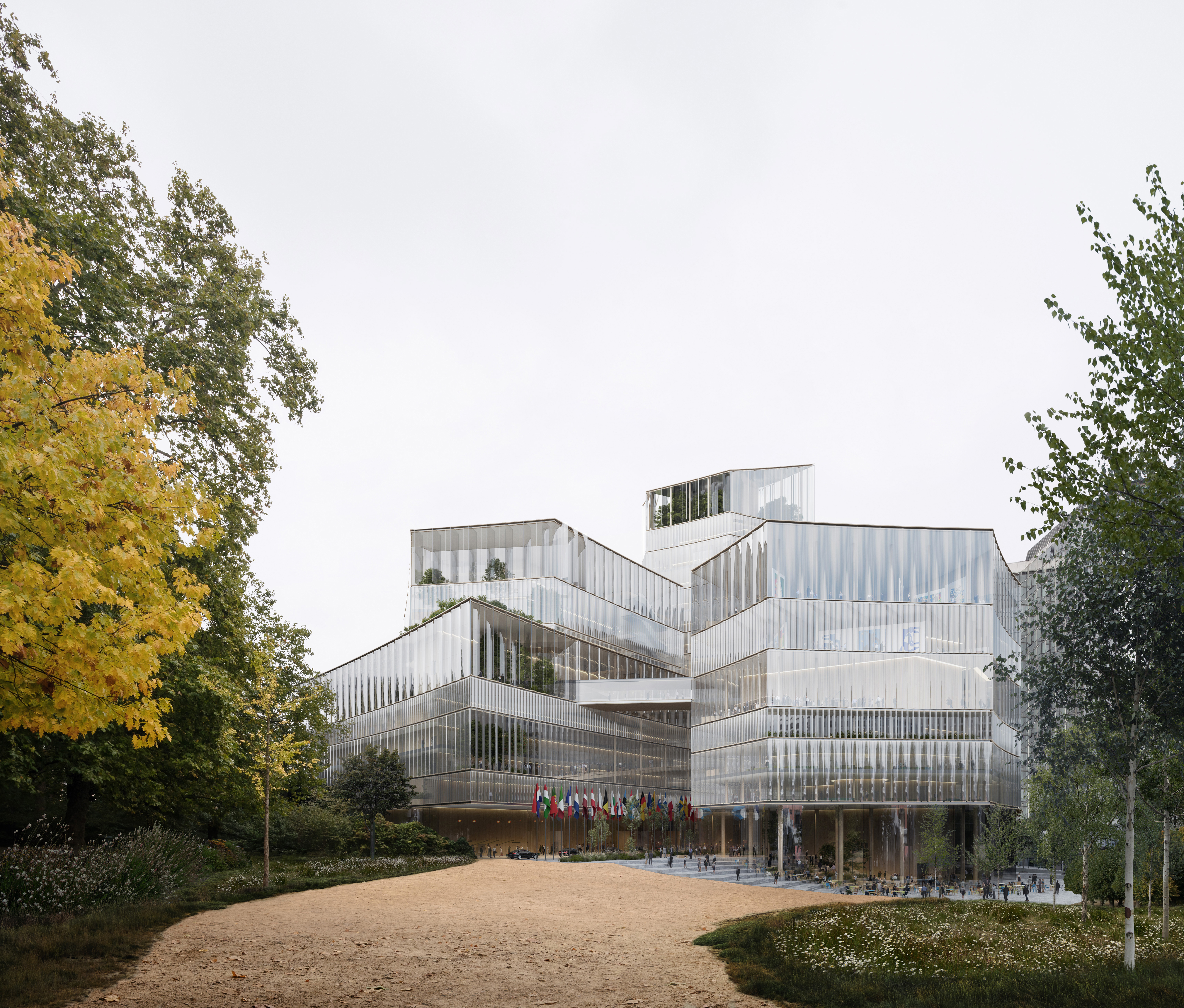 European Parliament – Paul-Henri Spaak Building, by MOREAU KUSUNOKI ...