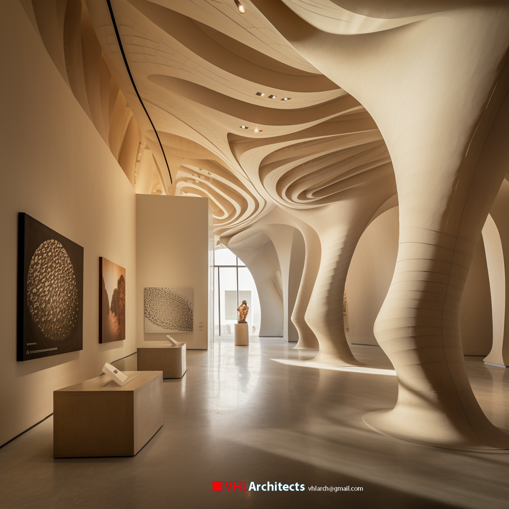 Contemporary art sand museum by Vo Huu Linh Architects by Vo Huu Linh ...