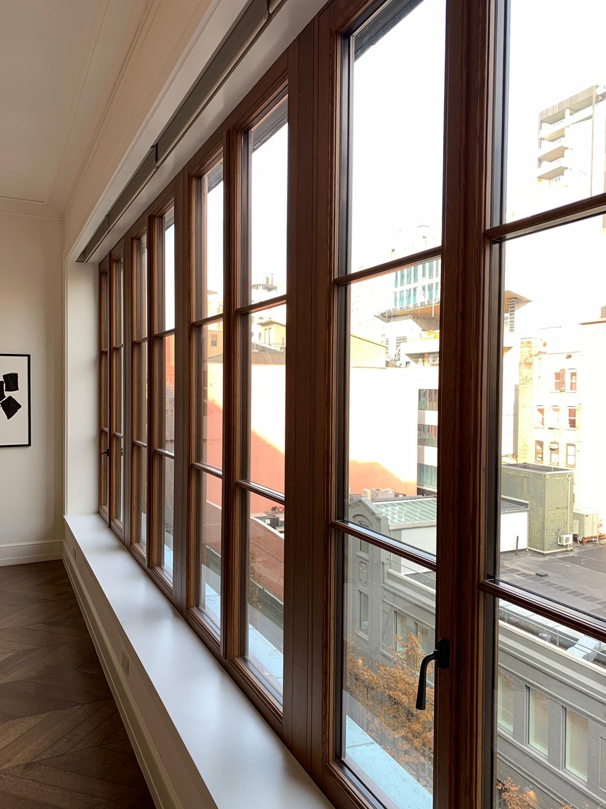 Custom Bronze/Copper infused Windows and doors, Fitzroy by Gozzi Design ...