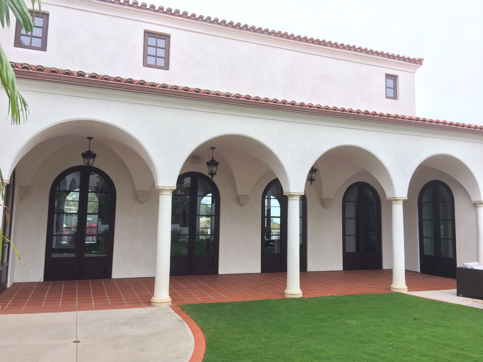 Custom Arched Mahogany Aluminum Clad by Gozzi Design Realization ...