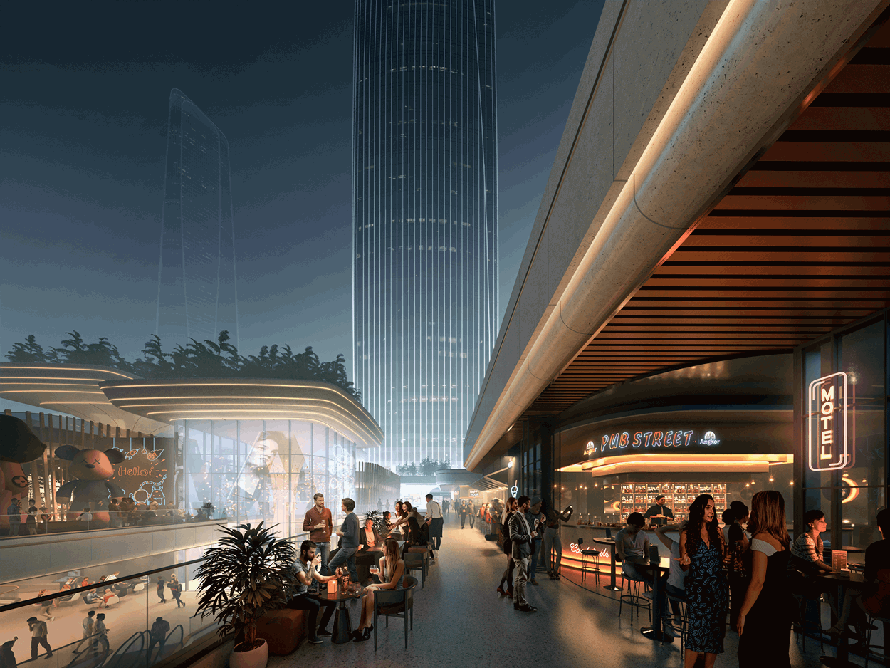 An all-weather, vibrant retail destination in Haikou by Aedas - Architizer