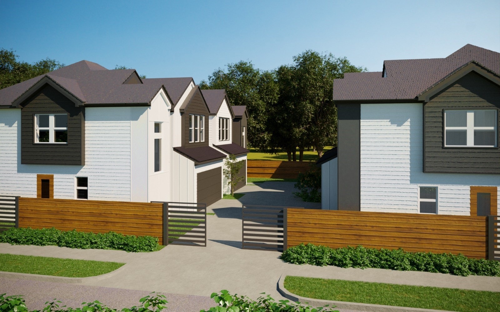 3D Exterior Rendering Houston, Texas by The 2D3D Floor Plan Company ...