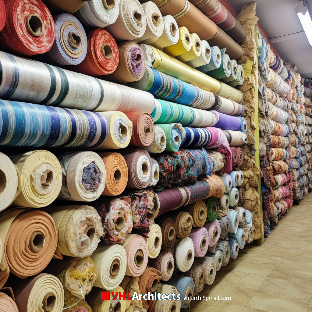 KEVINLLI Fabric store by Vo Huu Linh Architects by Vo Huu Linh ...