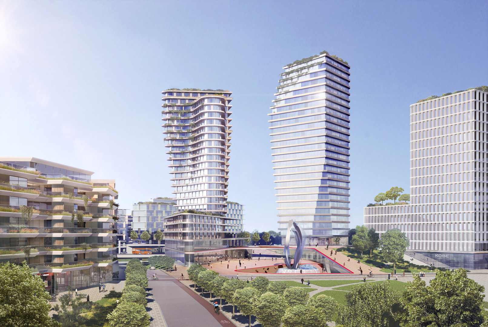 Idea 3786937: Southbank Bratislava by Aulík Fišer architekti - Architizer