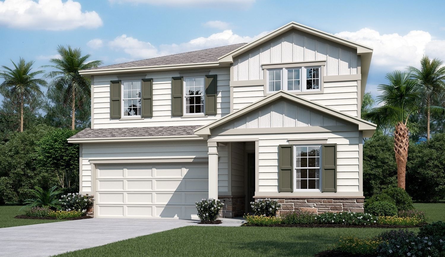 3D Exterior Renderings Jacksonville, Florida by The 2D3D Floor Plan ...