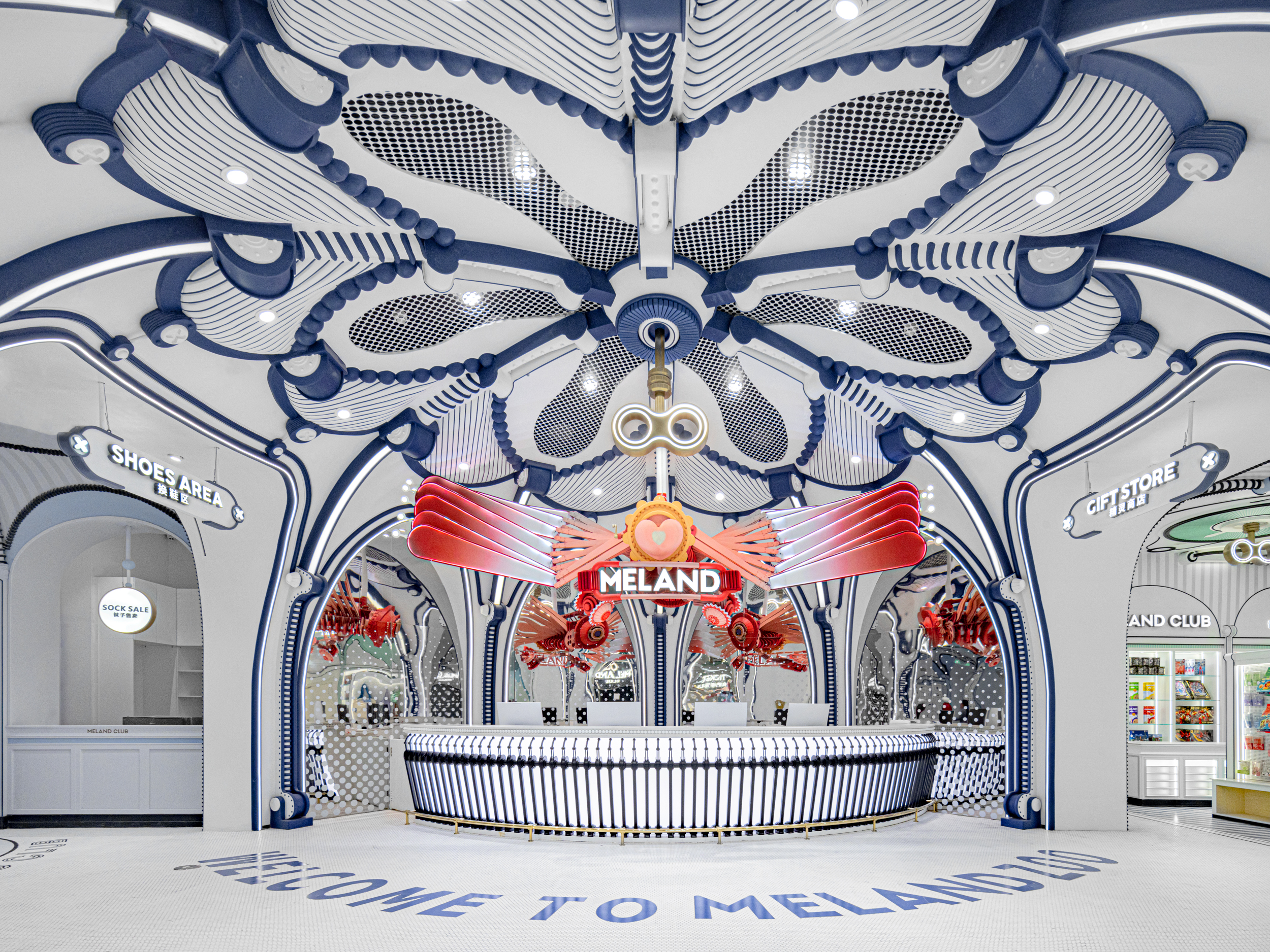 Beijing Meland Club Flagship Store by X+LIVING - Architizer