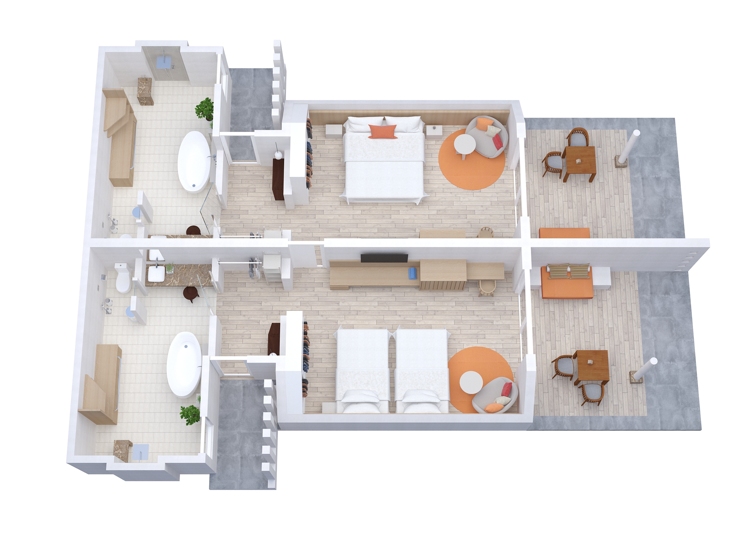 3D Floor Plan Renderings Indianapolis, Indiana by The 2D3D Floor Plan ...