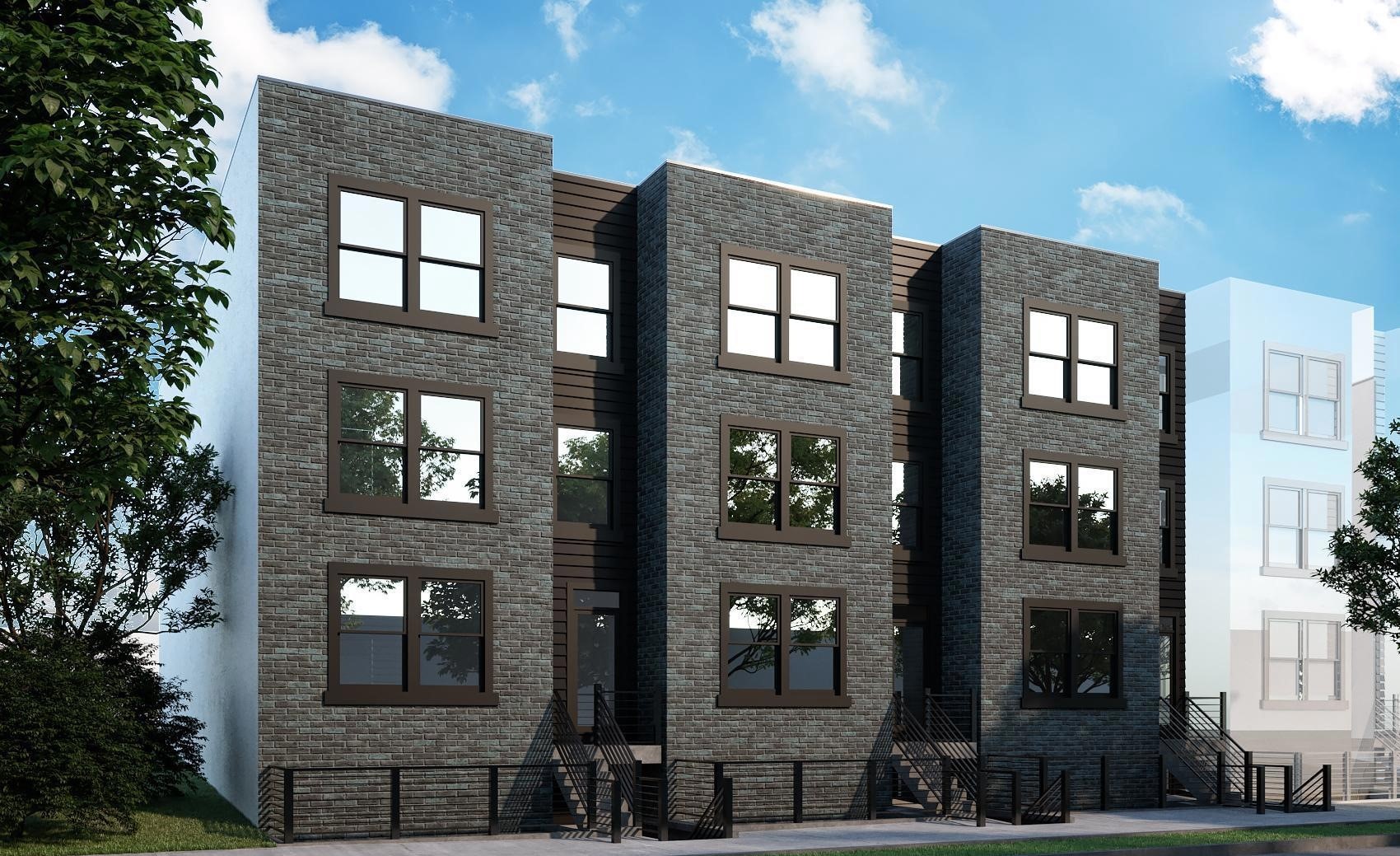 Townhomes 3D Exterior Renderings by The 2D3D Floor Plan Company ...