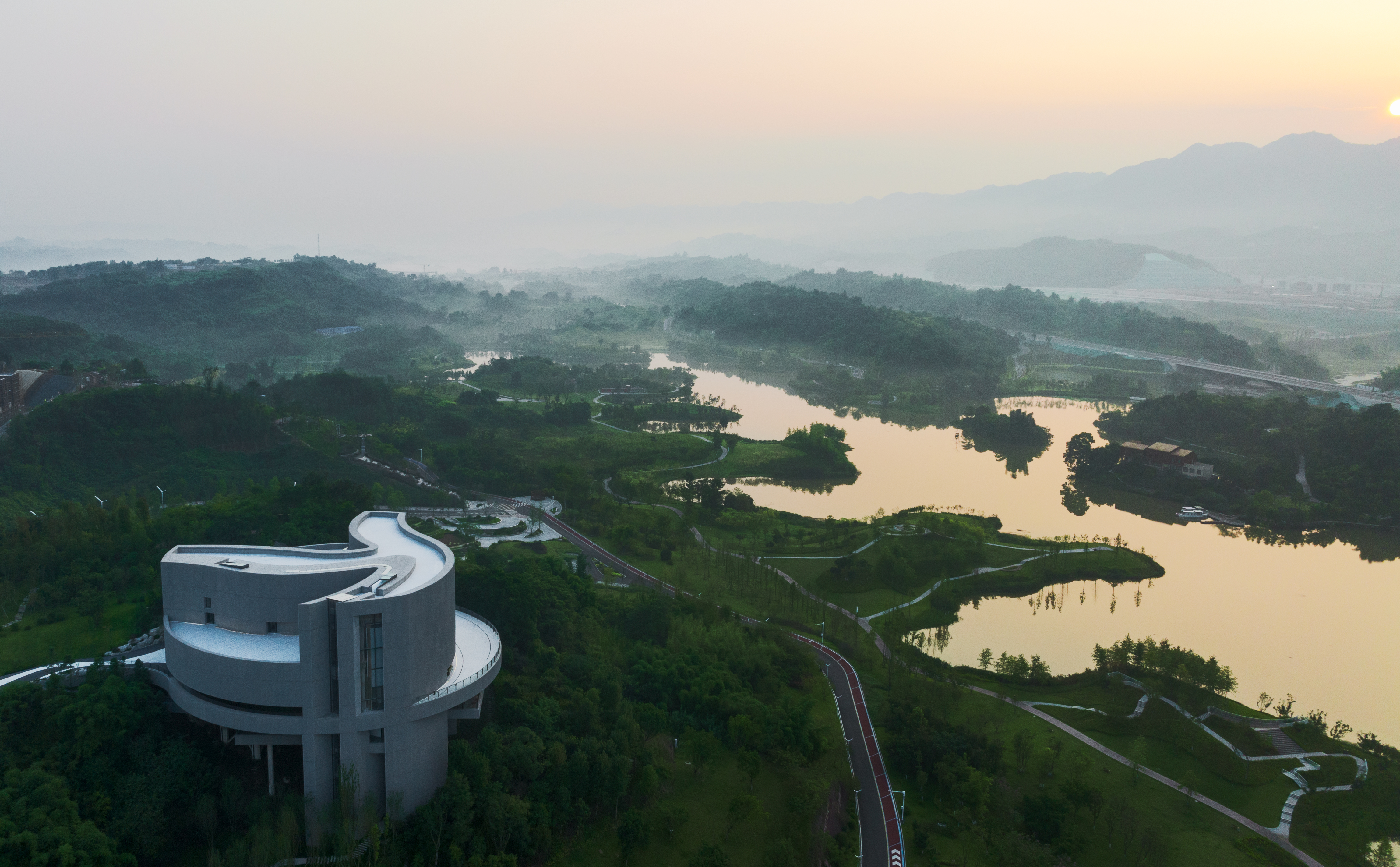 The Planning Exhibition Center of Liangjiang Collaborative Innovation ...