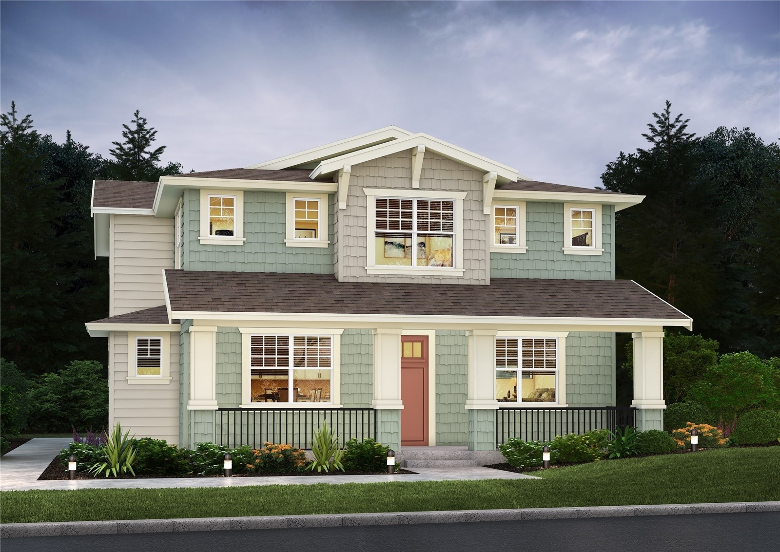 3D Exterior Renderings Seattle, Washington by The 2D3D Floor Plan ...