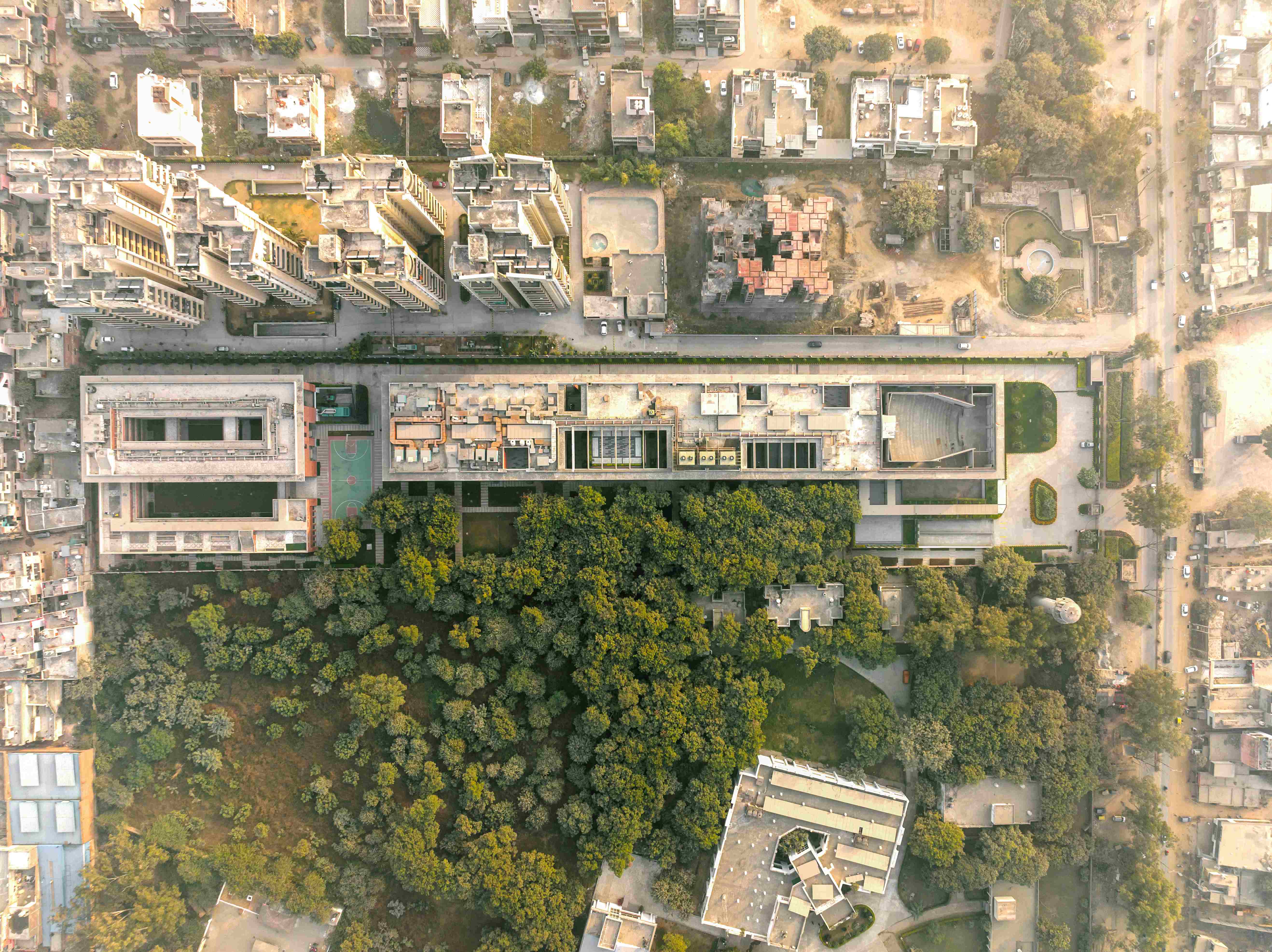 The Lalit Suri Hospitality Institute by Morphogenesis - Architizer