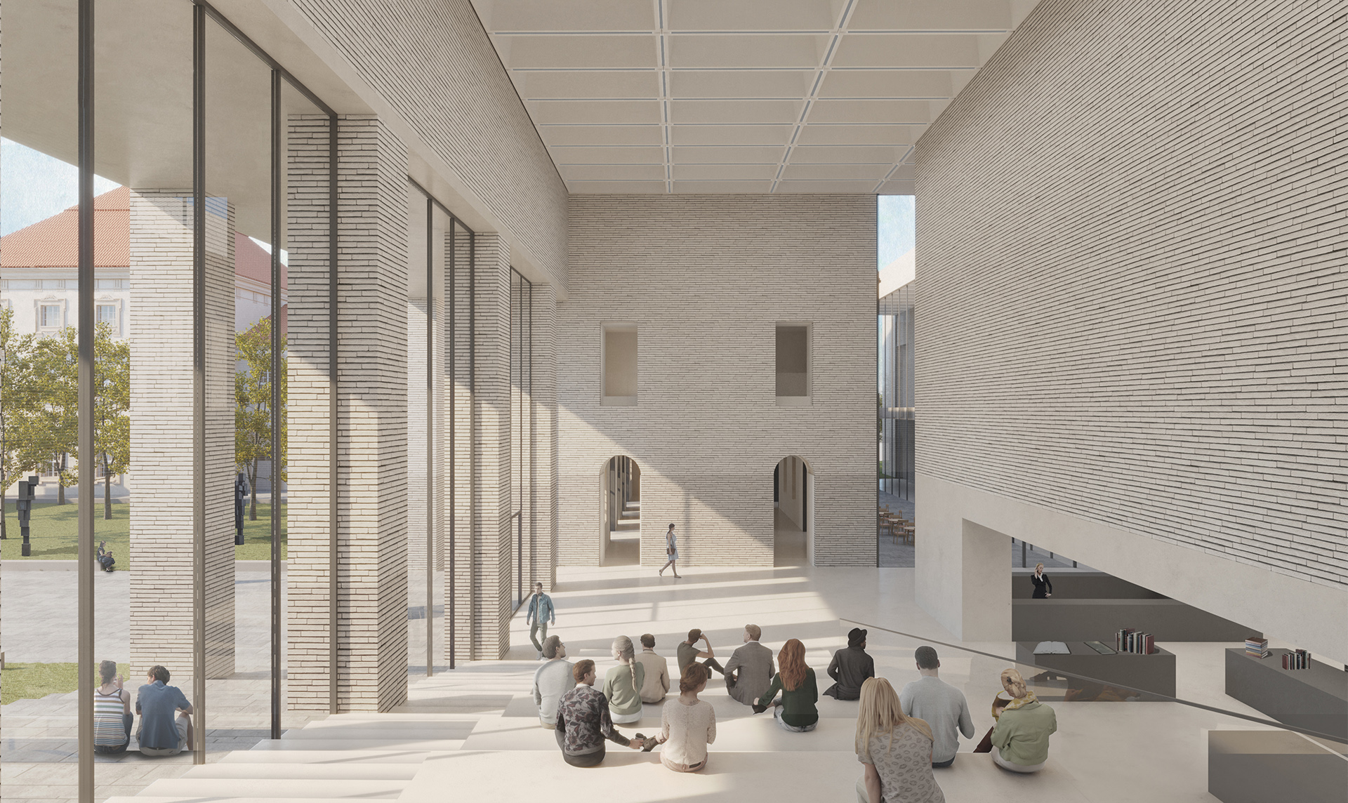 Radvila Palace Competition, Art core fo Vilnius by Studio Kraft ...