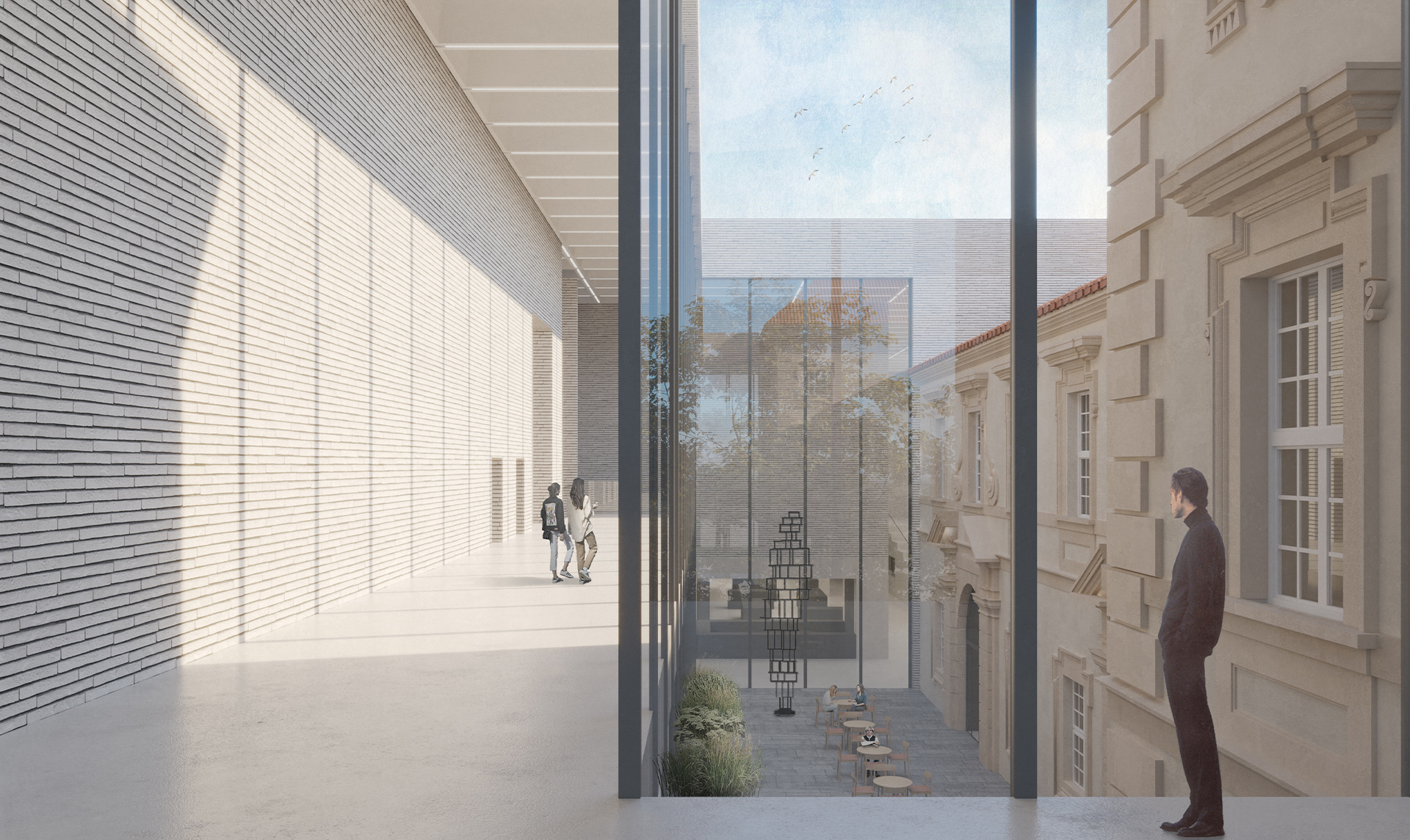 Radvila Palace Competition, Art core fo Vilnius by Studio Kraft ...