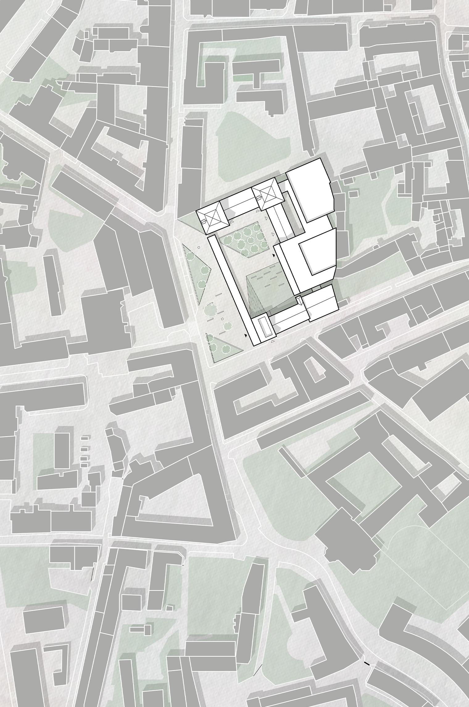 Radvila Palace Competition, Art core fo Vilnius by Studio Kraft ...