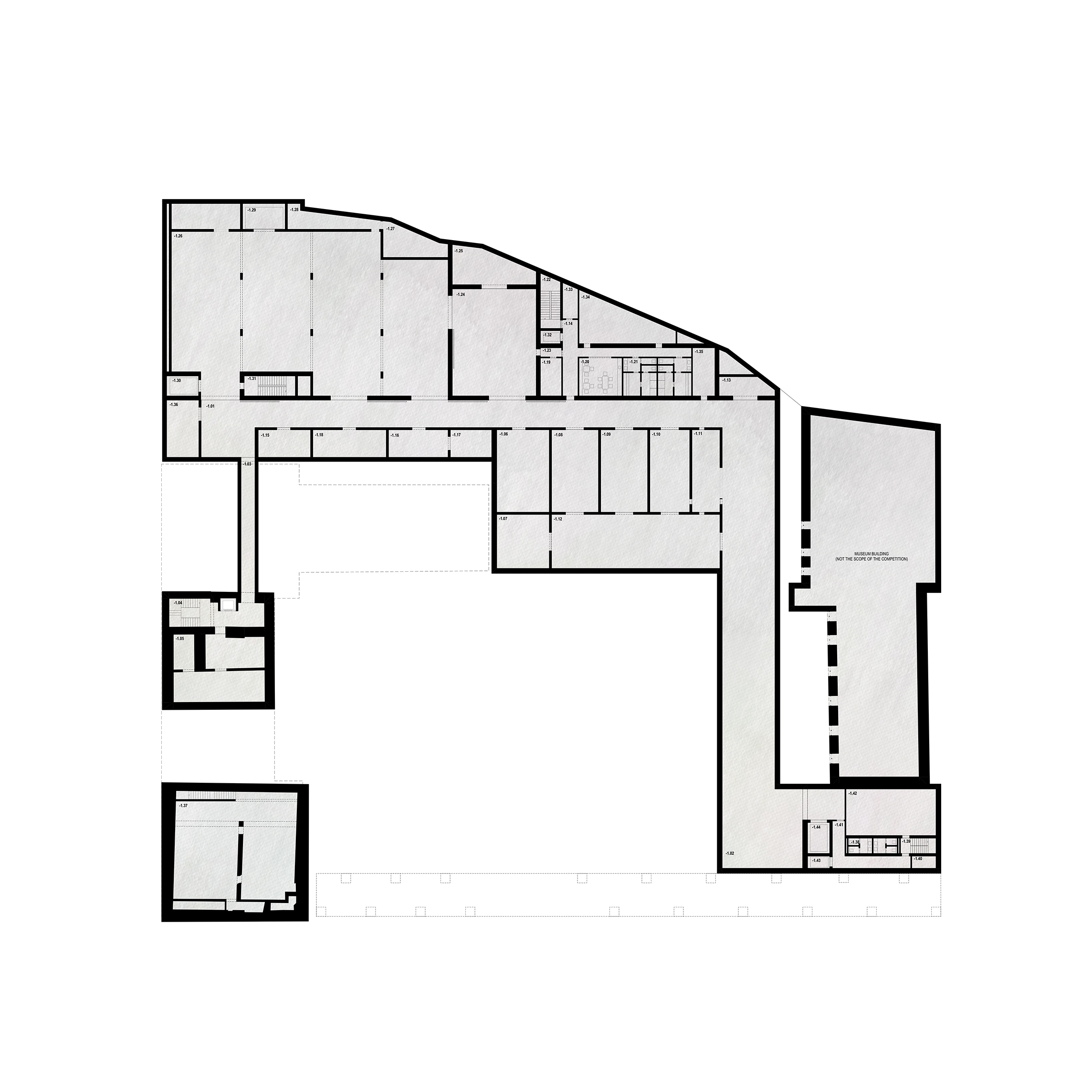 Radvila Palace Competition, Art core fo Vilnius by Studio Kraft ...