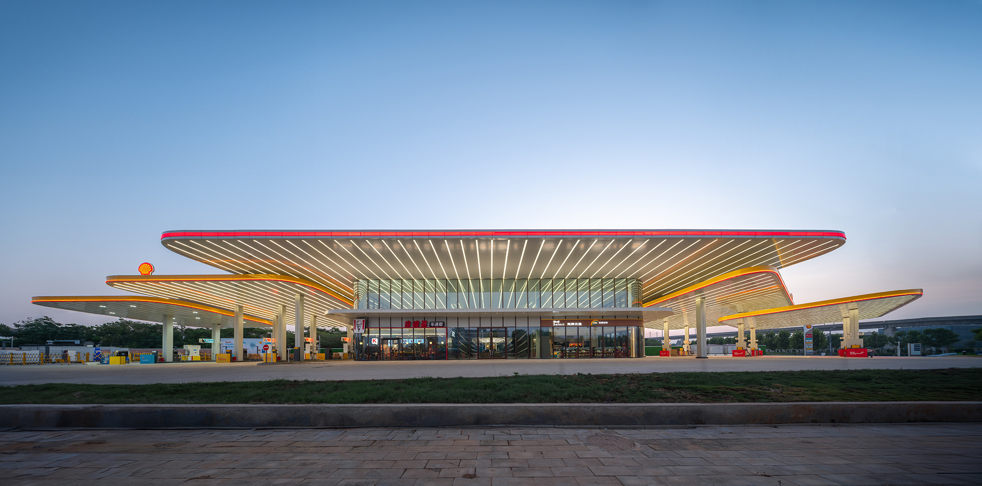 Archipelago of Energy | Shell Super Hubs by ATAH - Architizer