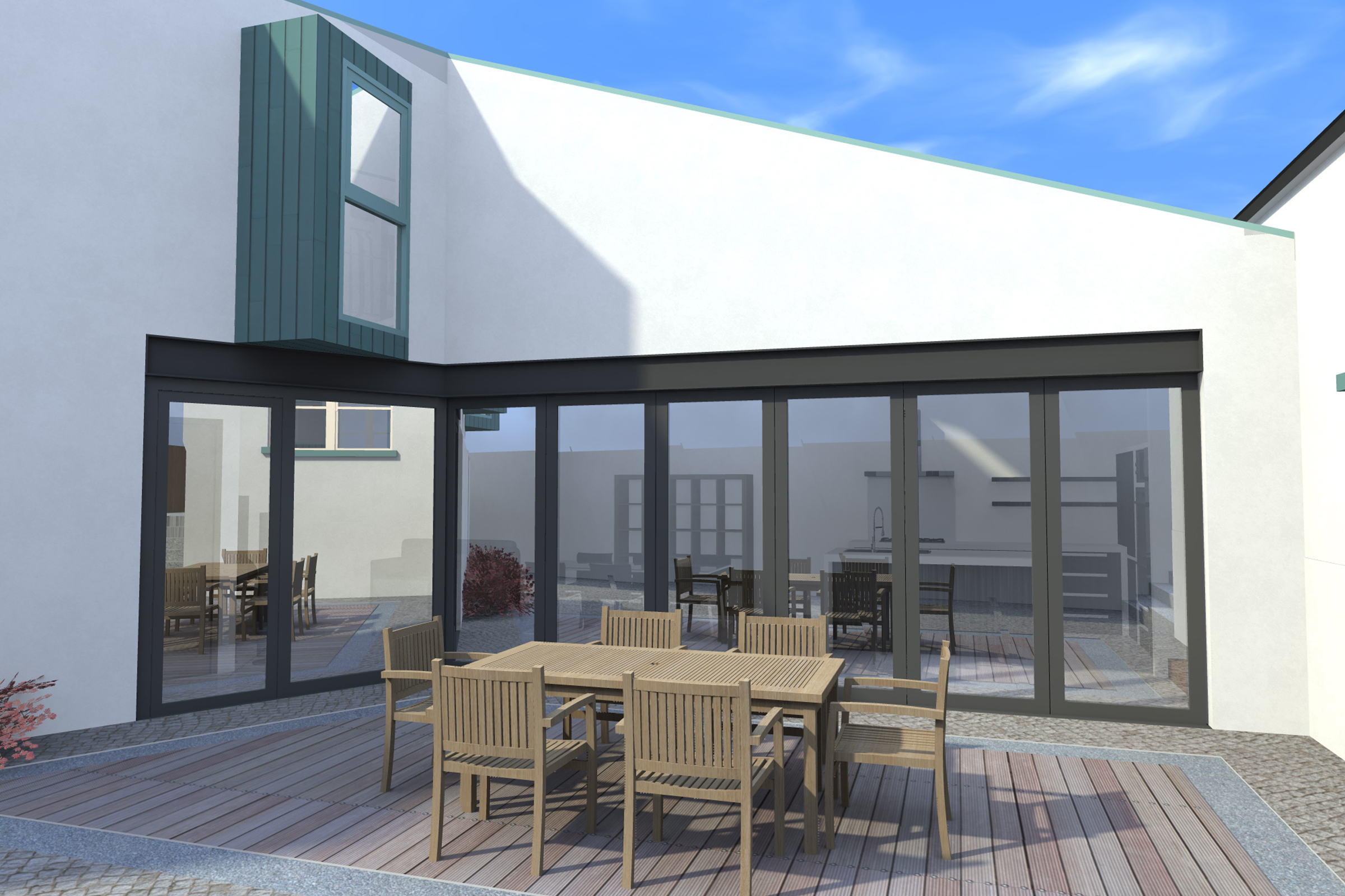 House Extension, Delgany by Hussey Architects - Architizer