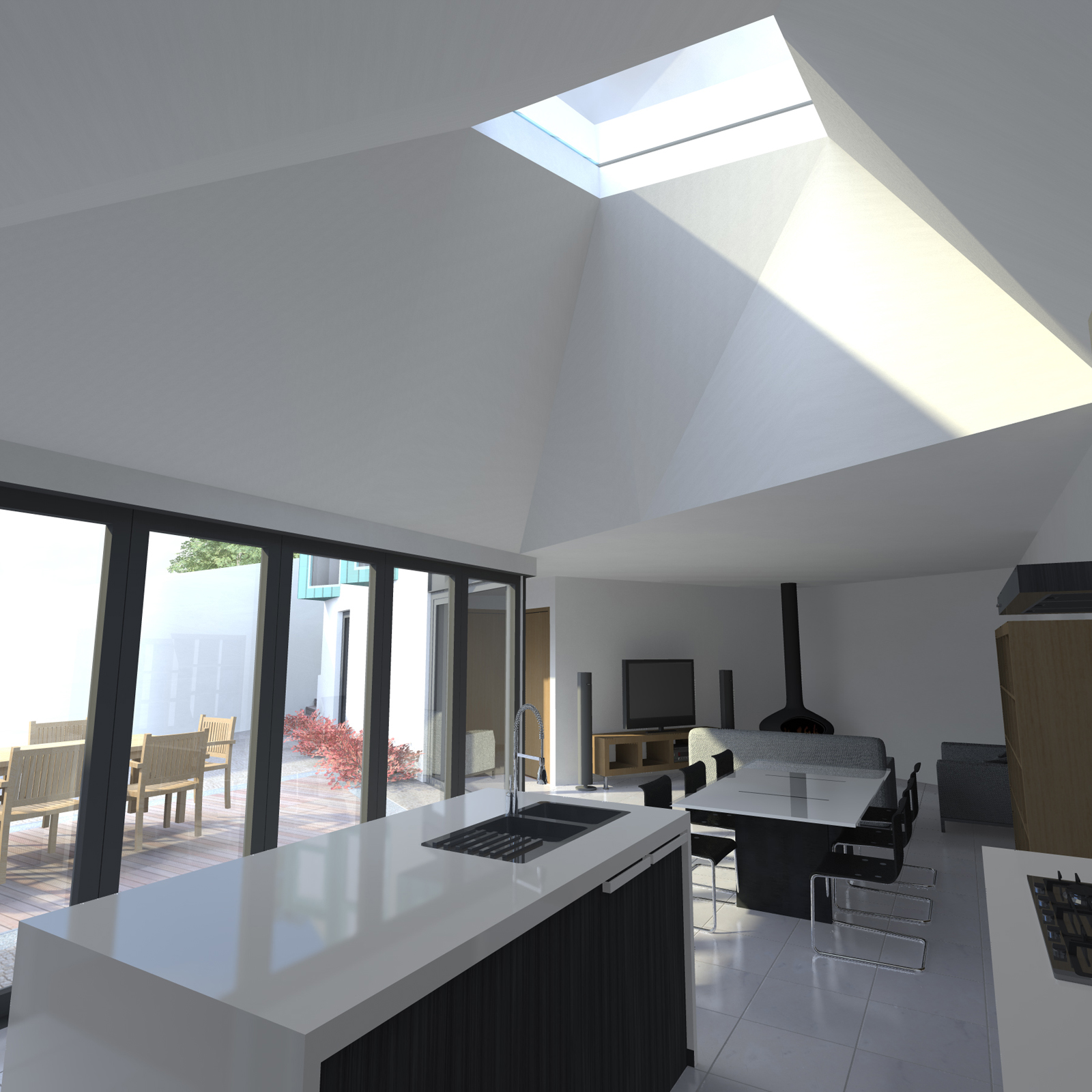 House Extension, Delgany by Hussey Architects - Architizer