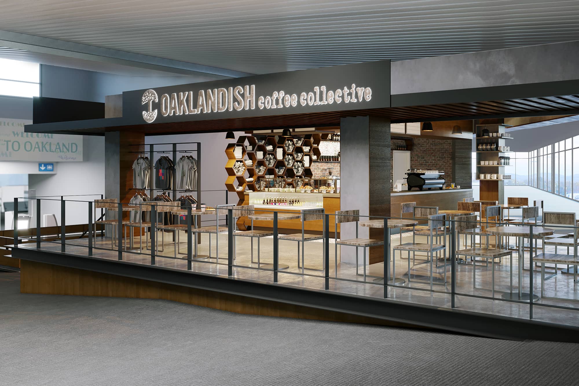 Oaklandish Coffee Collective Cafe by Martonffy Architecture Studio ...