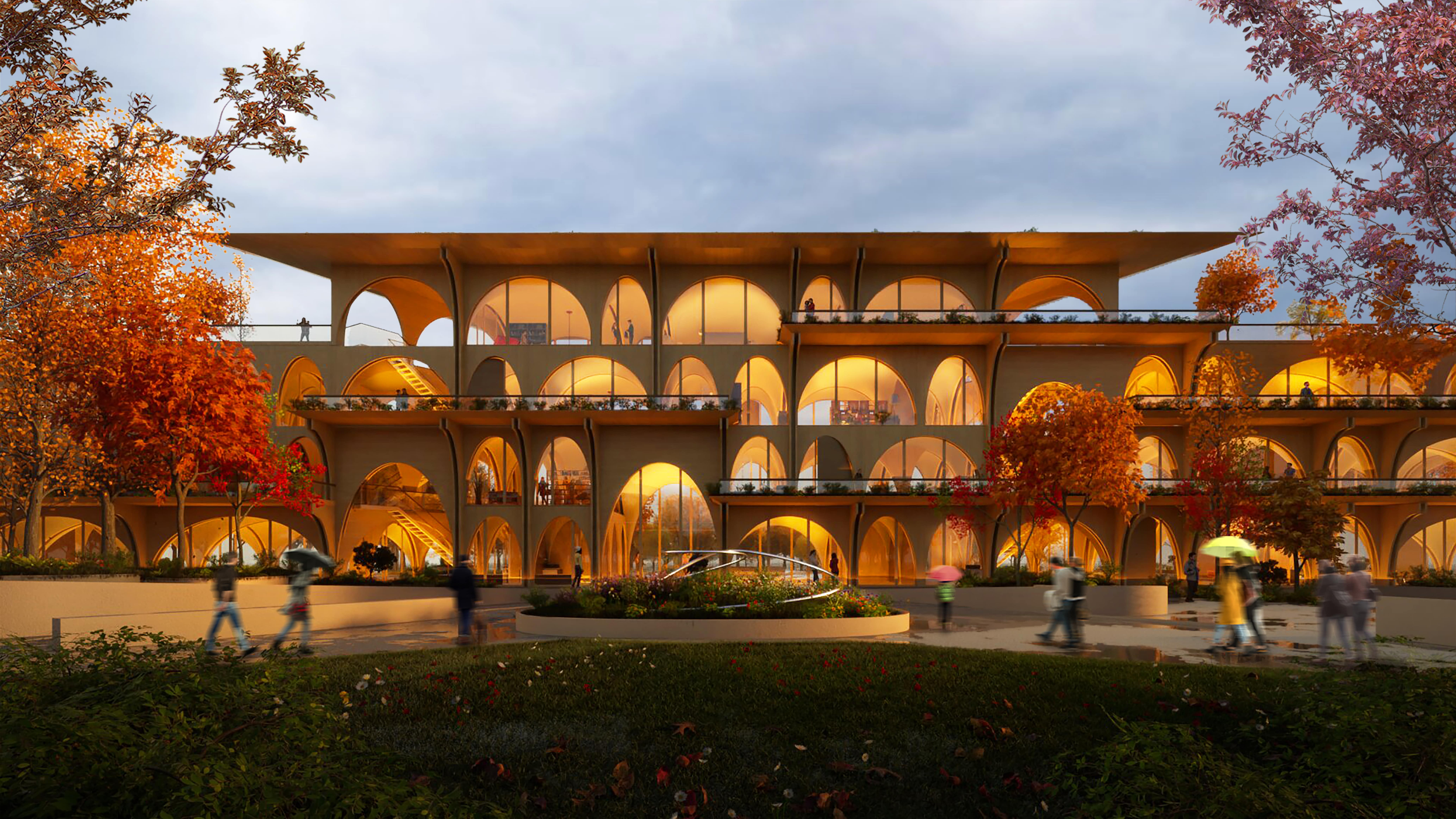 Residential Building Arches by B-too Architecture & Interior - Architizer