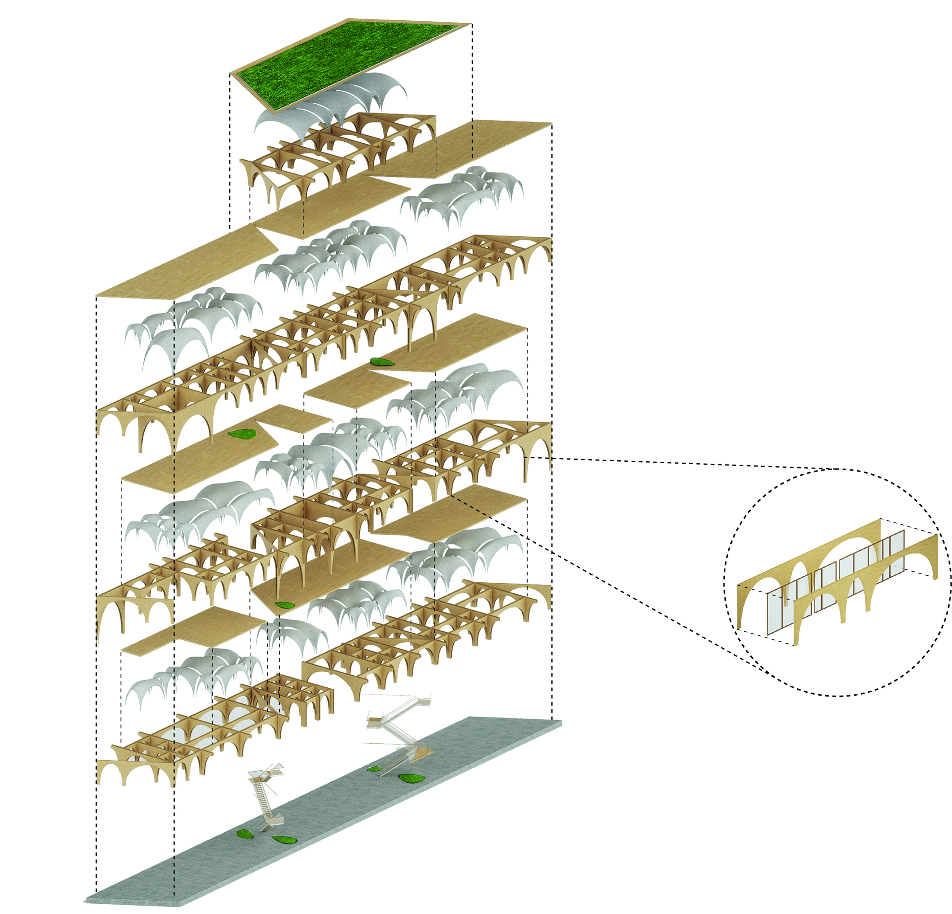 Residential Building Arches by B-too Architecture & Interior - Architizer