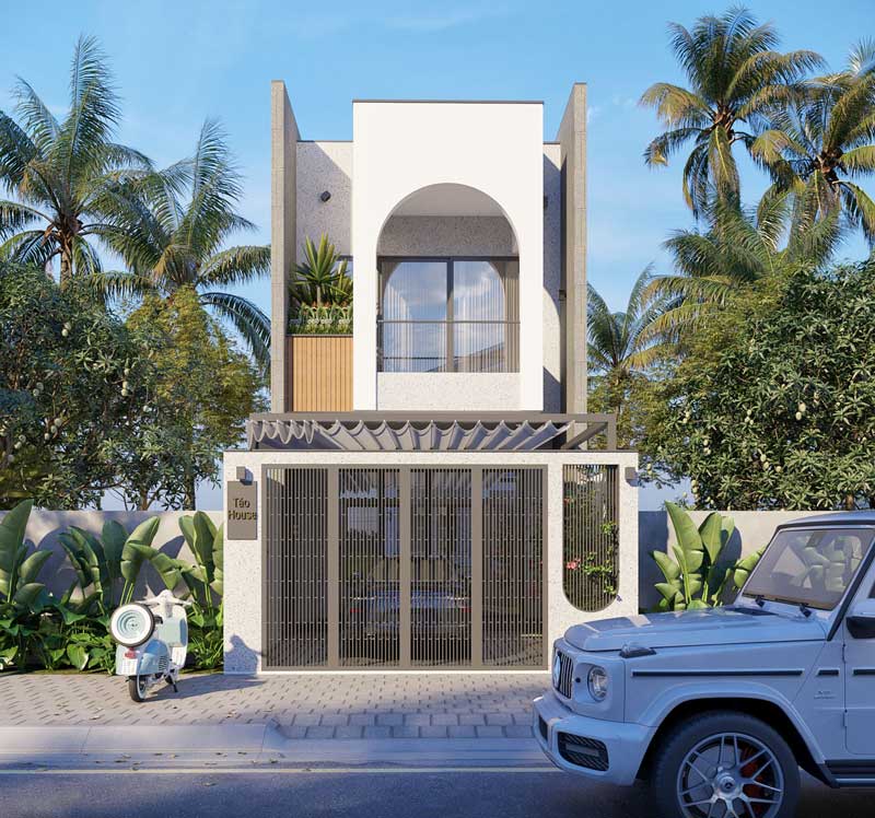 Mẫu thiết kế 4x12 nhà 1 trệt 1 lầu hiện đại đẹp by NEOHouse CTy Thiết ...