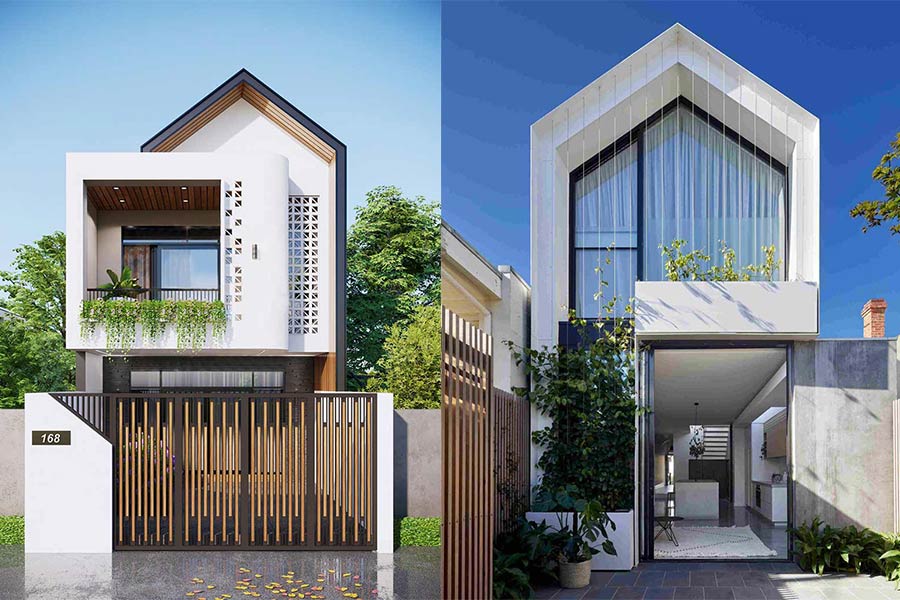 Mẫu thiết kế 4x12 nhà 1 trệt 1 lầu hiện đại đẹp by NEOHouse CTy Thiết ...