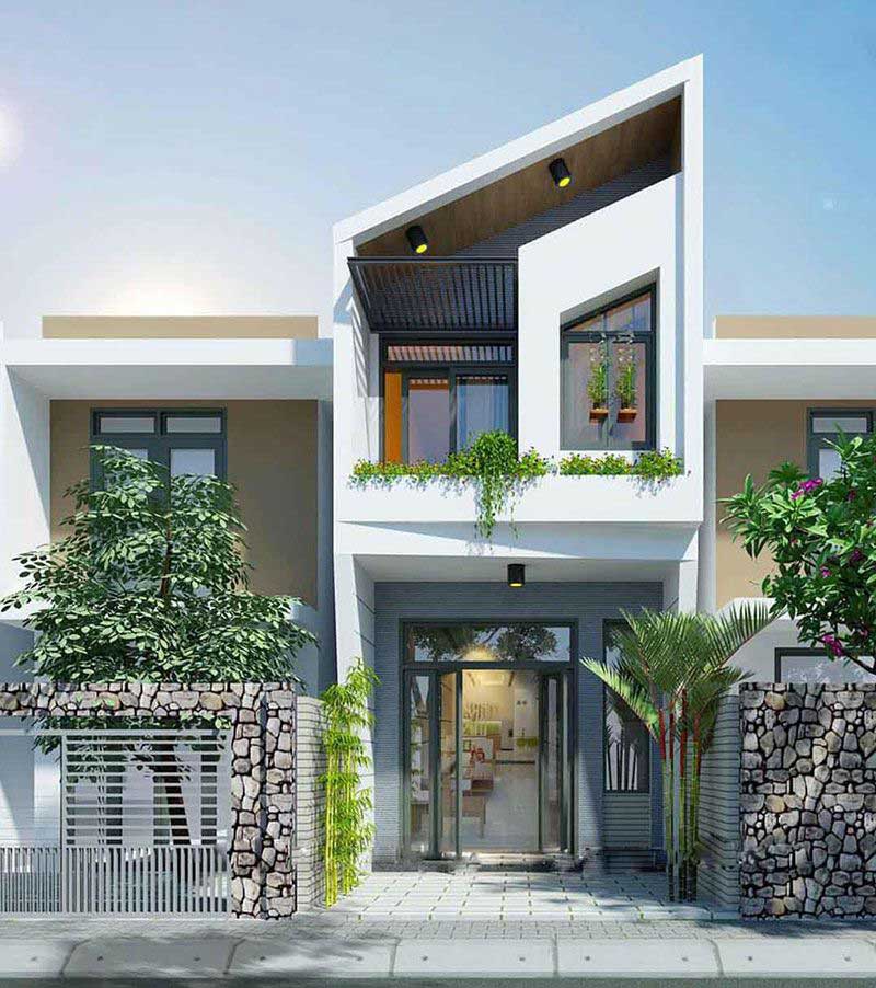 Mẫu thiết kế 4x12 nhà 1 trệt 1 lầu hiện đại đẹp by NEOHouse CTy Thiết ...