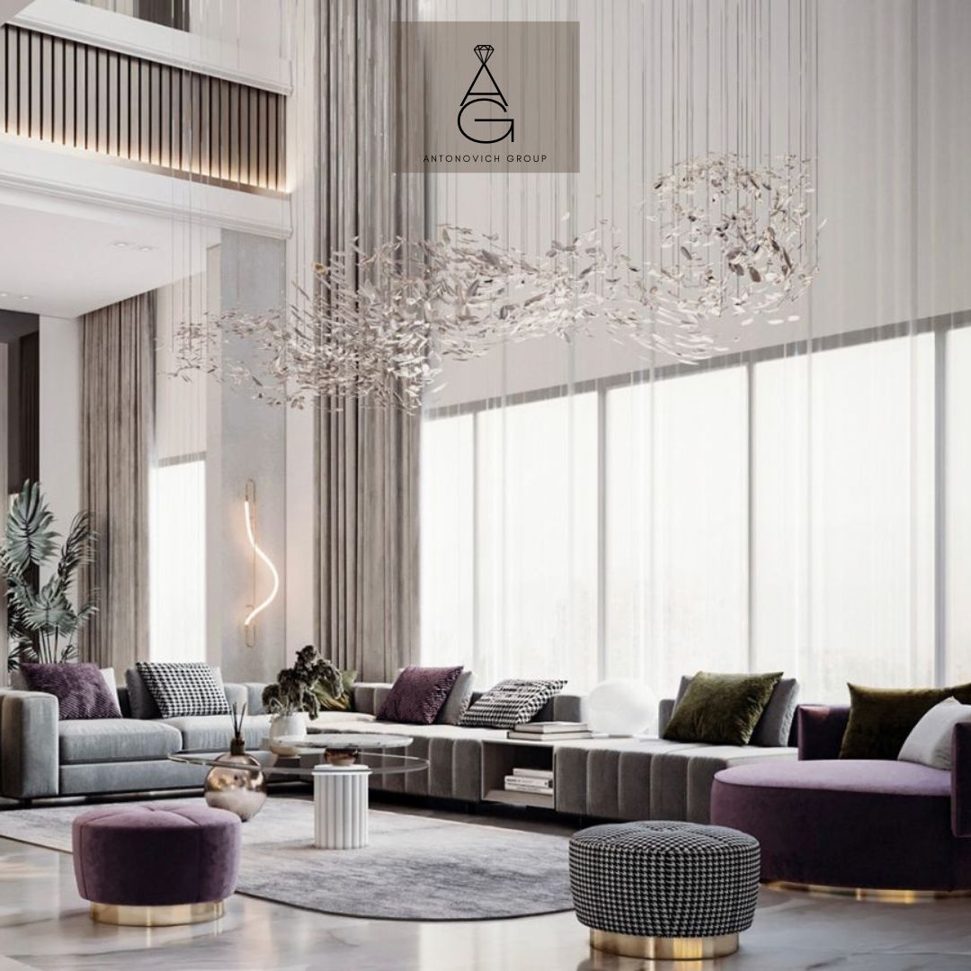 Exquisite Luxury Modern Interior Design by LUXURY ANTONOVICH DESIGN ...