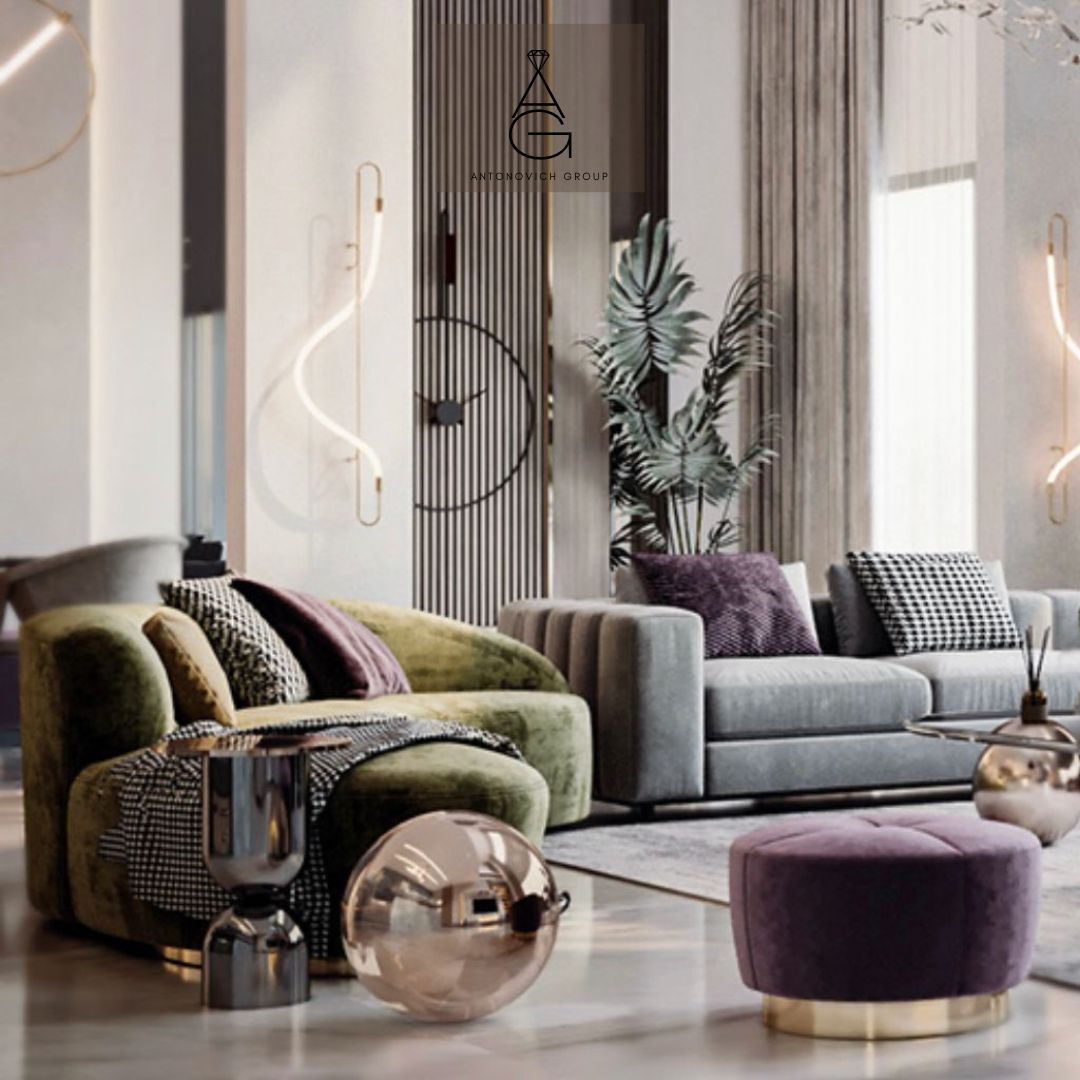 Exquisite Luxury Modern Interior Design by LUXURY ANTONOVICH DESIGN ...