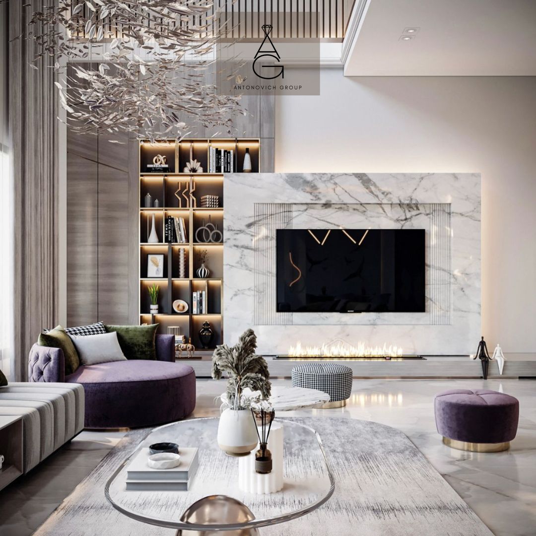 Exquisite Luxury Modern Interior Design by LUXURY ANTONOVICH DESIGN ...