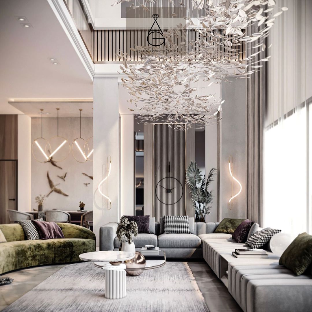 Exquisite Luxury Modern Interior Design by LUXURY ANTONOVICH DESIGN ...