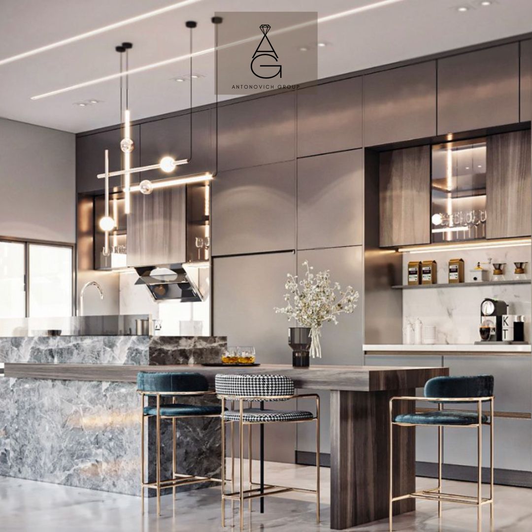 Exquisite Luxury Modern Interior Design by LUXURY ANTONOVICH DESIGN ...