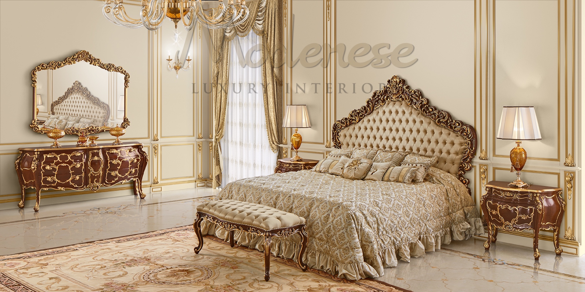 Noble Luxury Bedroom Design by MODENESE Luxury Interiors - Architizer