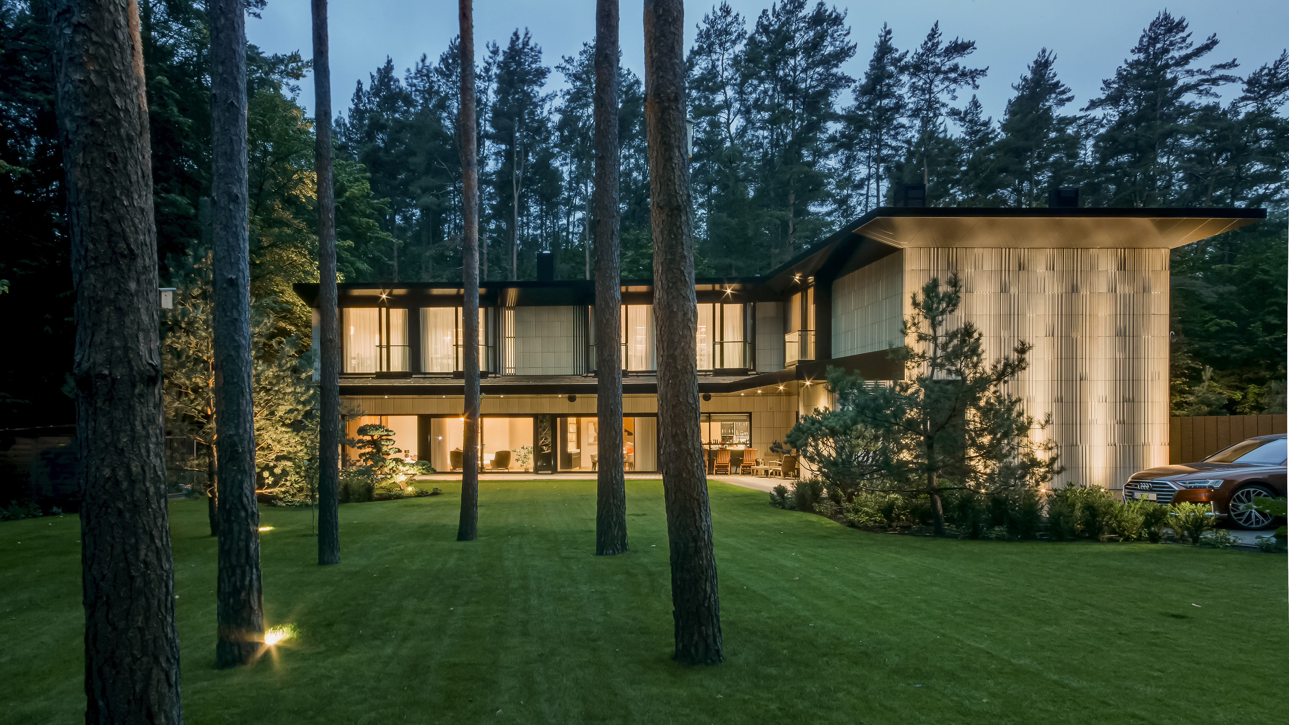 Residence in the forest by Architekturos linija - Architizer